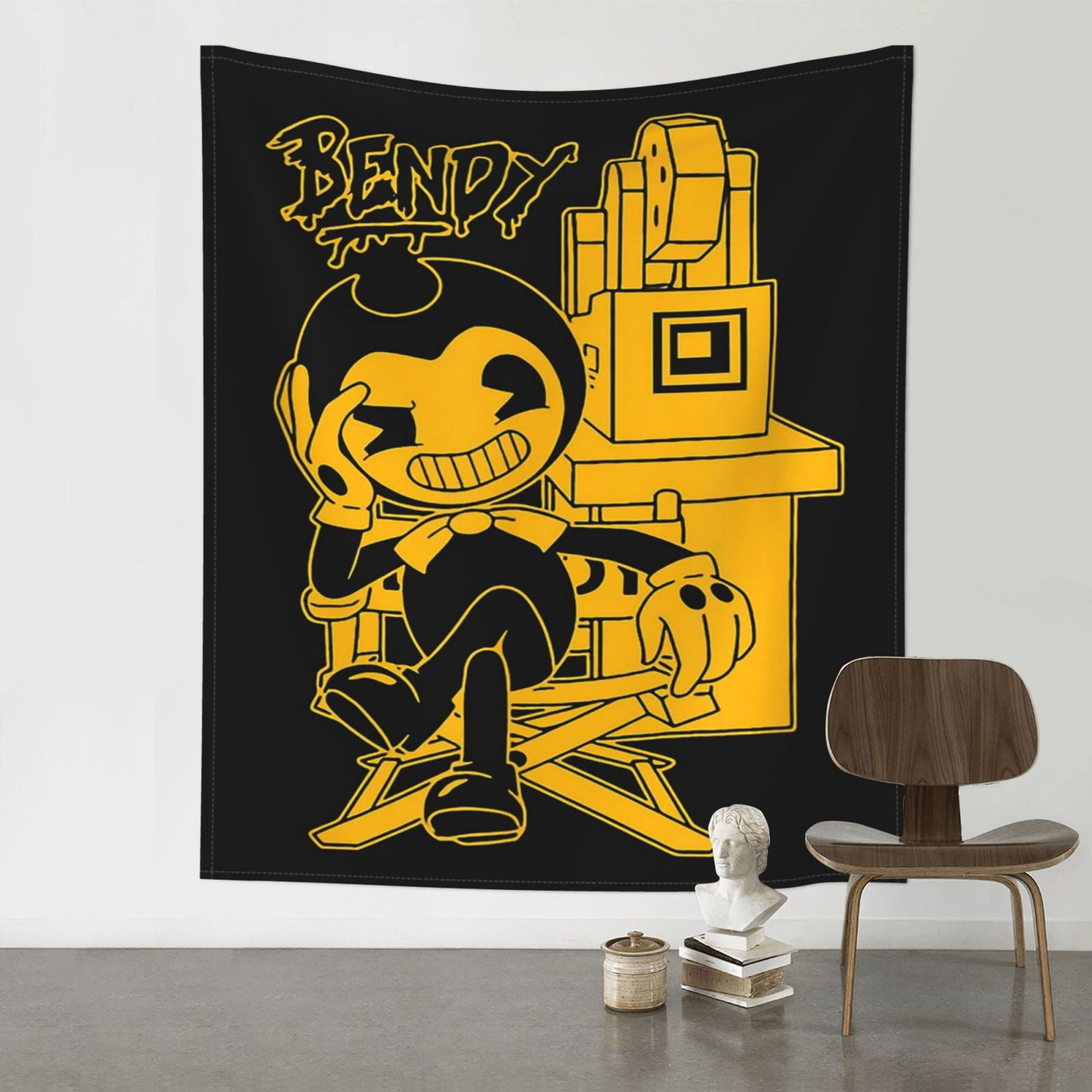 Bendy And The Ink Machine Tapestry Anime Poster Wall Hanging Art Decor ...