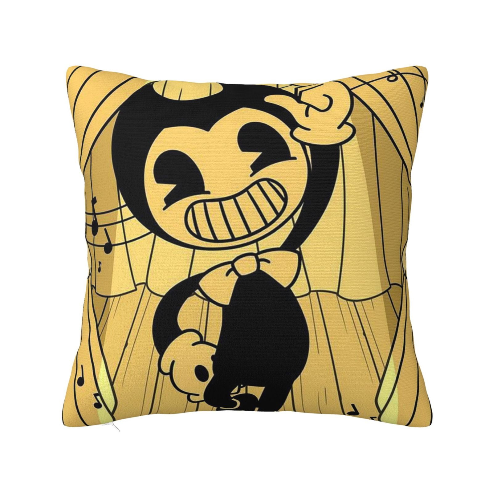 Bendy And The Ink Machine Throw Pillow Covers 16"X16" Pillow Case ...