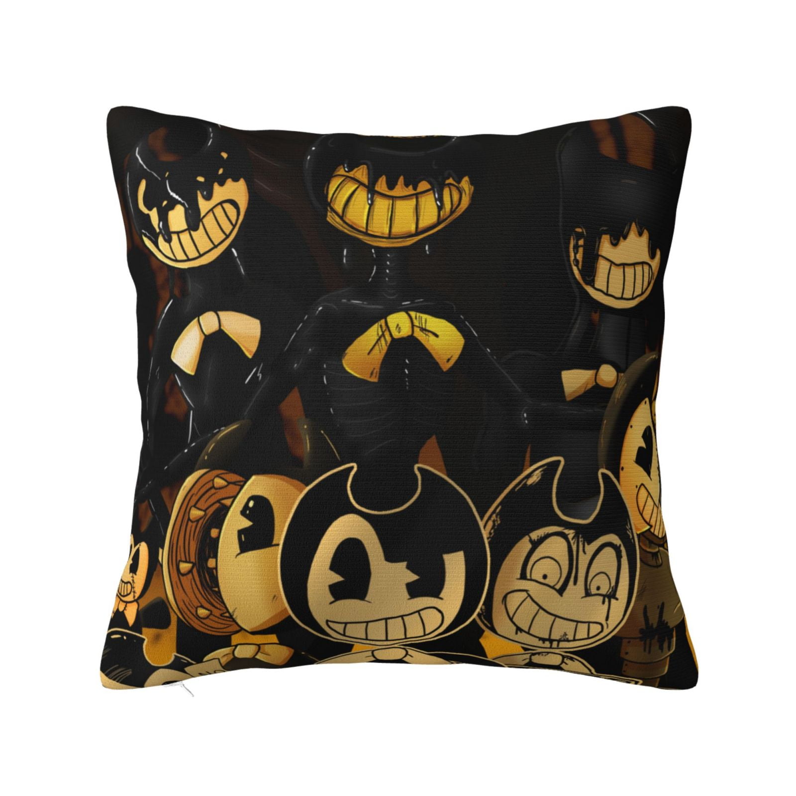 Bendy And The Ink Machine Throw Pillow Covers 24"X24" Pillow Case ...