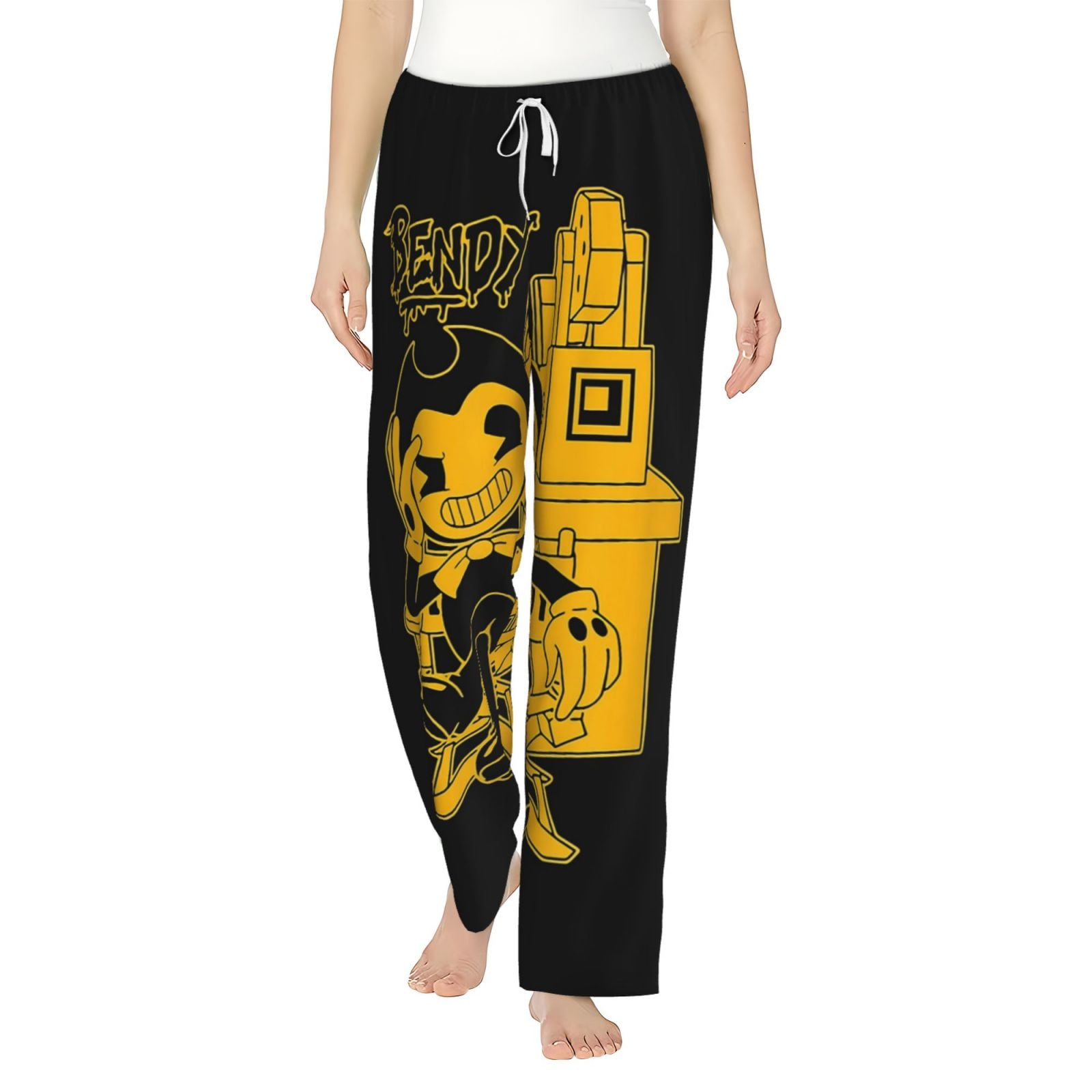 Bendy And The Ink Machine Women'S Comfort Lounge Pajama Pants With ...
