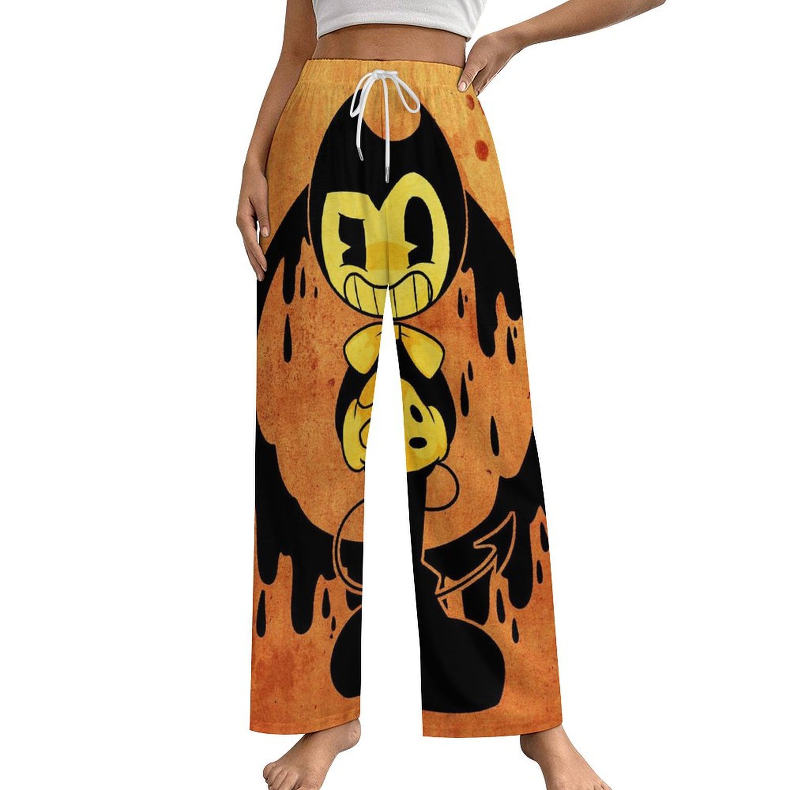 Bendy And The Ink Machine Womens Comfy Pajama PJ Pants Lounge Pants ...