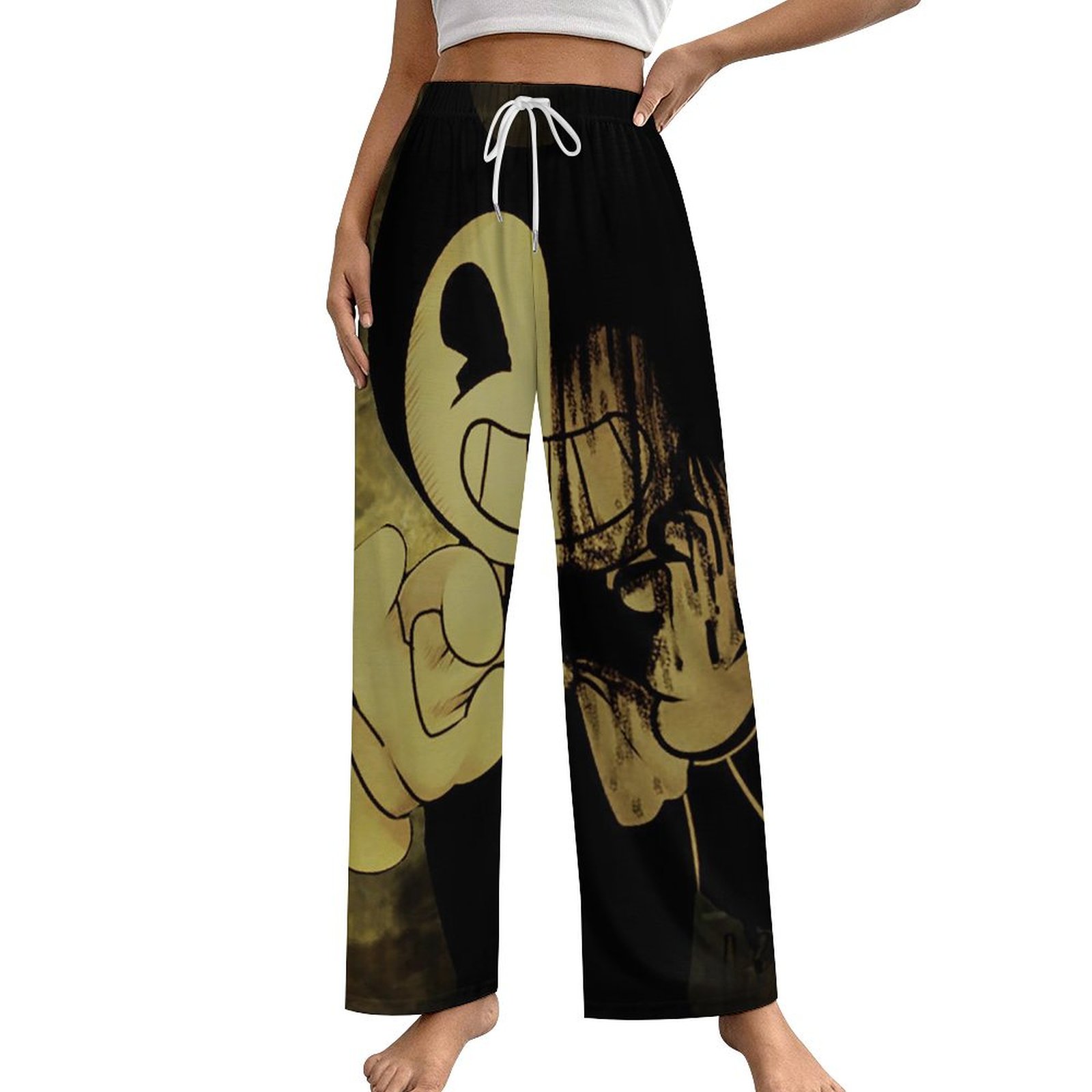 Bendy And The Ink Machine Womens Comfy Pajama PJ Pants Lounge Pants ...