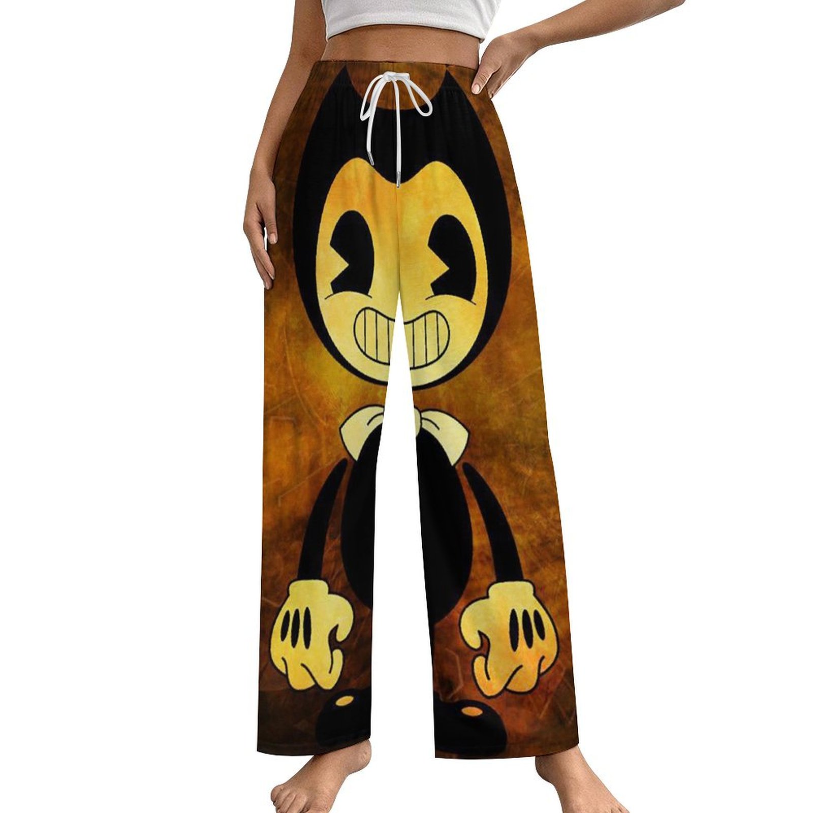 Bendy And The Ink Machine Womens Comfy Pajama PJ Pants Lounge Pants ...