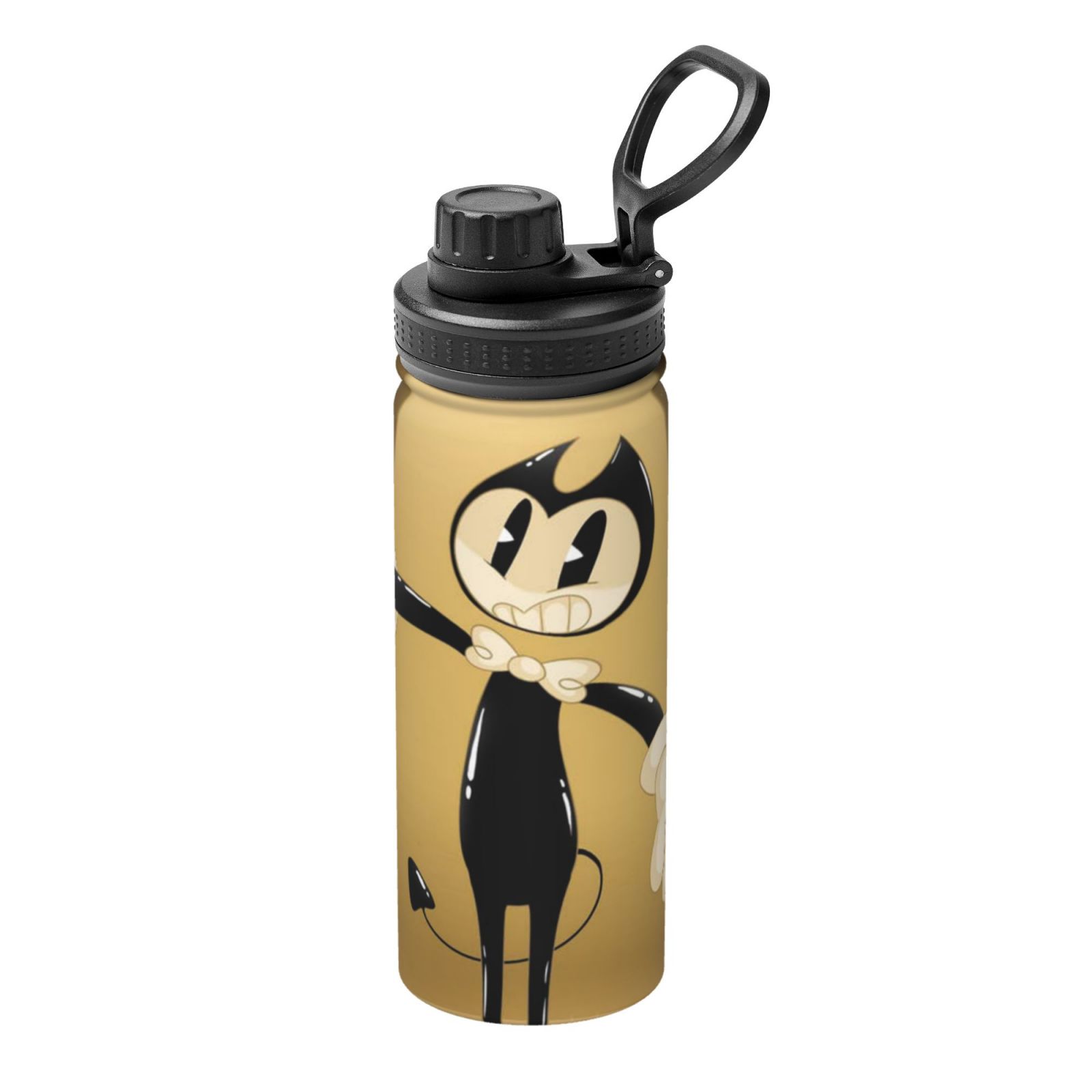 Bendy Cartoon Sports Insulated Water Bottles Kettle Portable Stainless ...
