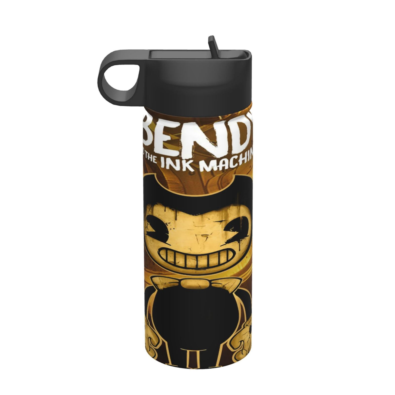 Bendy and The Ink Machine 18oz Insulated Water Bottle with Handle ...