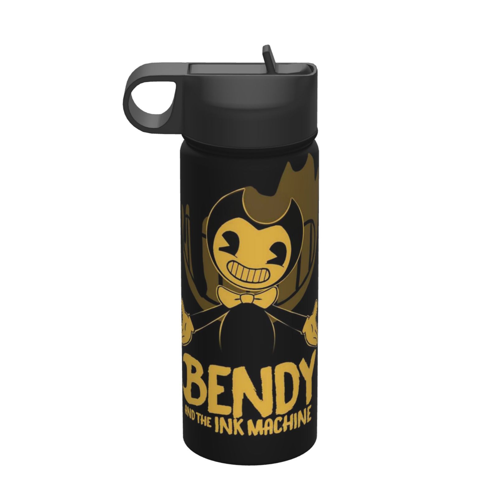 Bendy And The Ink Machine 18oz Insulated Water Bottle With Handle ...