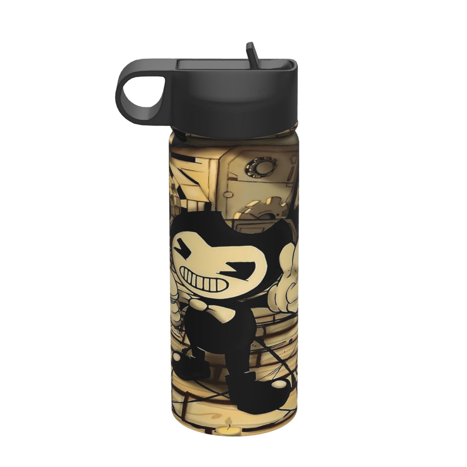 Bendy and The Ink Machine 18oz Insulated Water Bottle with Handle ...
