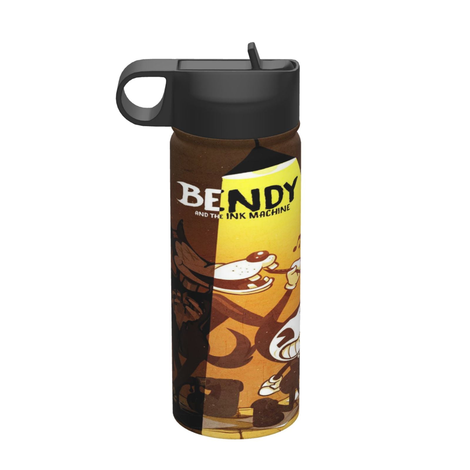 Bendy and The Ink Machine 18oz Insulated Water Bottle with Handle ...