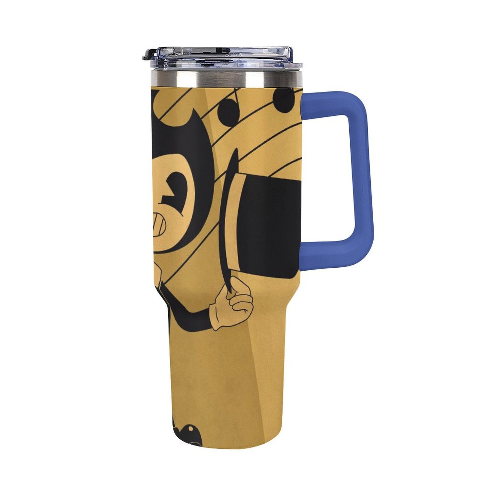 Bendy And The Ink Machine 40 Oz Tumbler With Handle And Straw ...
