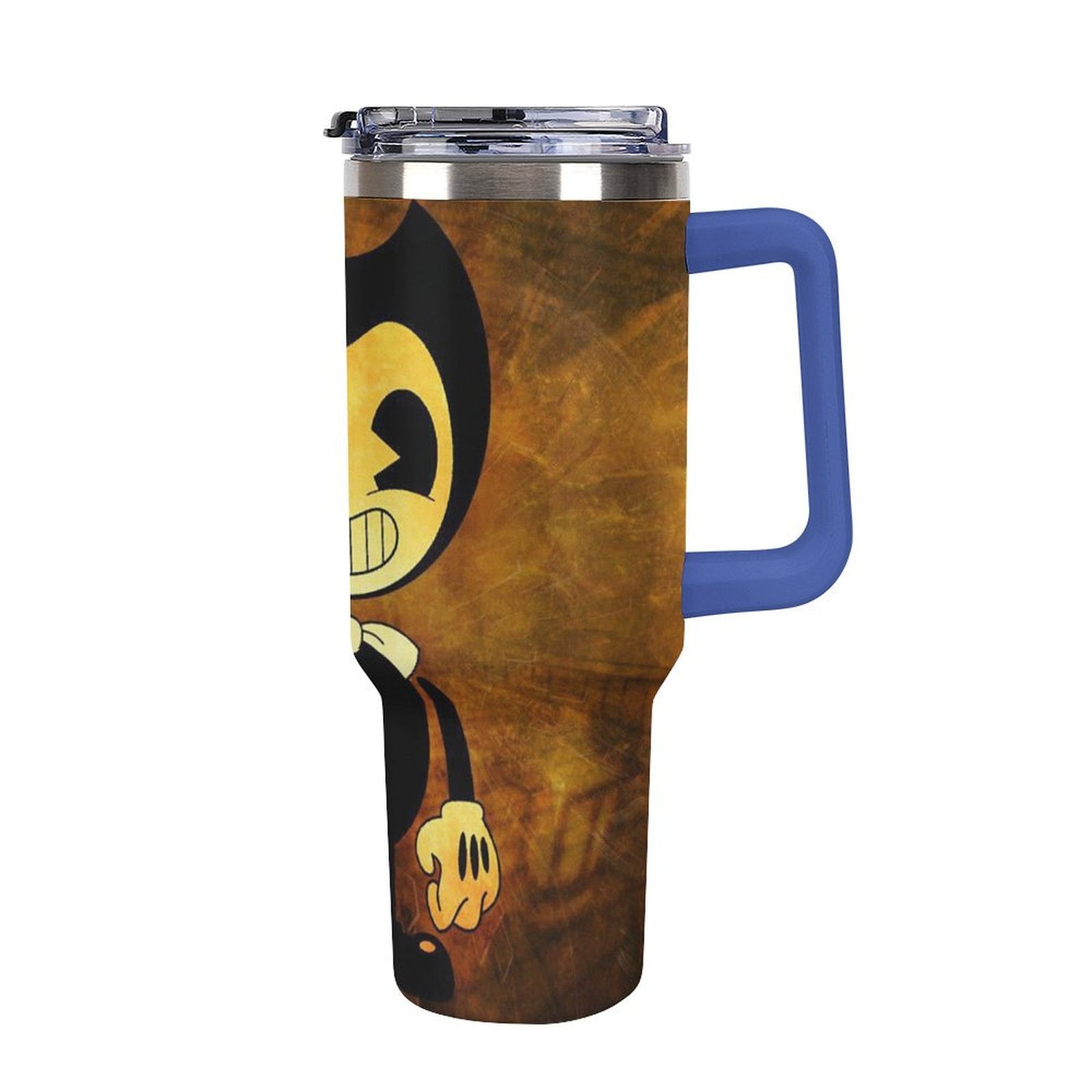 Bendy And The Ink Machine 40 Oz Water Bottle with Handle & Flip Straw ...