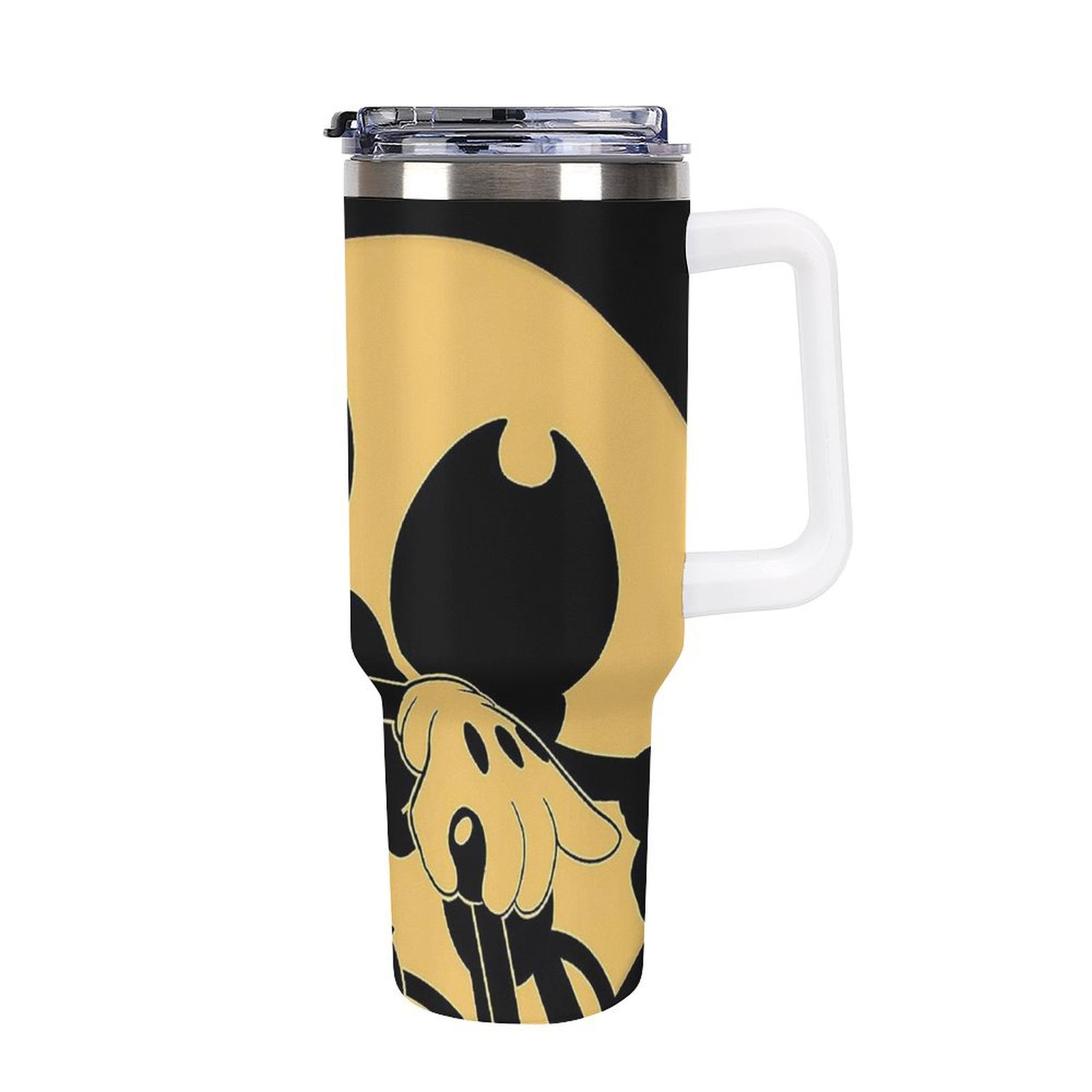 Bendy And The Ink Machine 40 Oz Water Bottle with Handle & Flip Straw ...