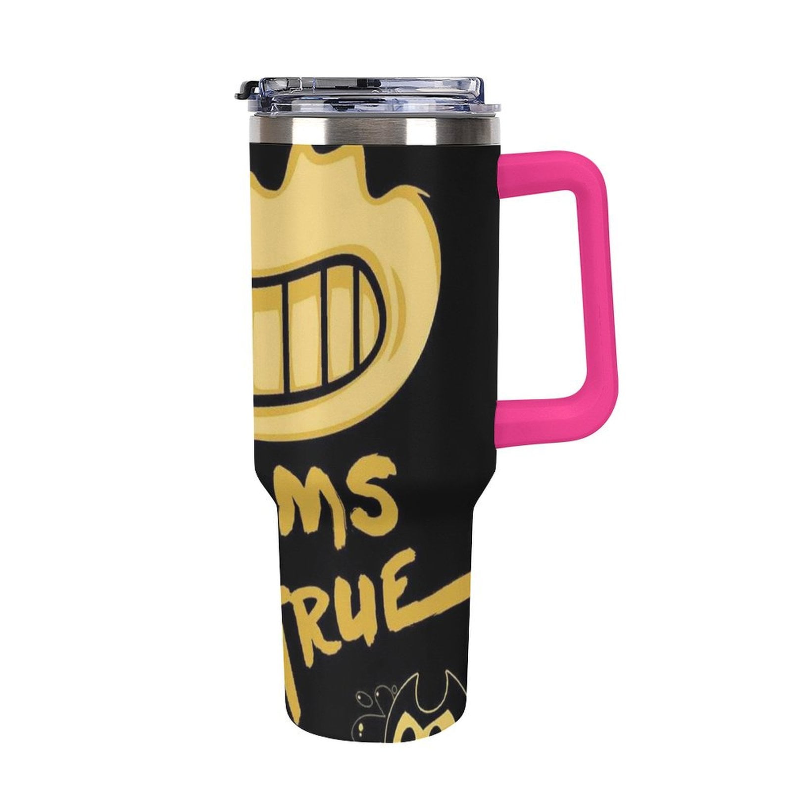 Bendy And The Ink Machine 40 Oz Water Bottle with Handle & Flip Straw ...