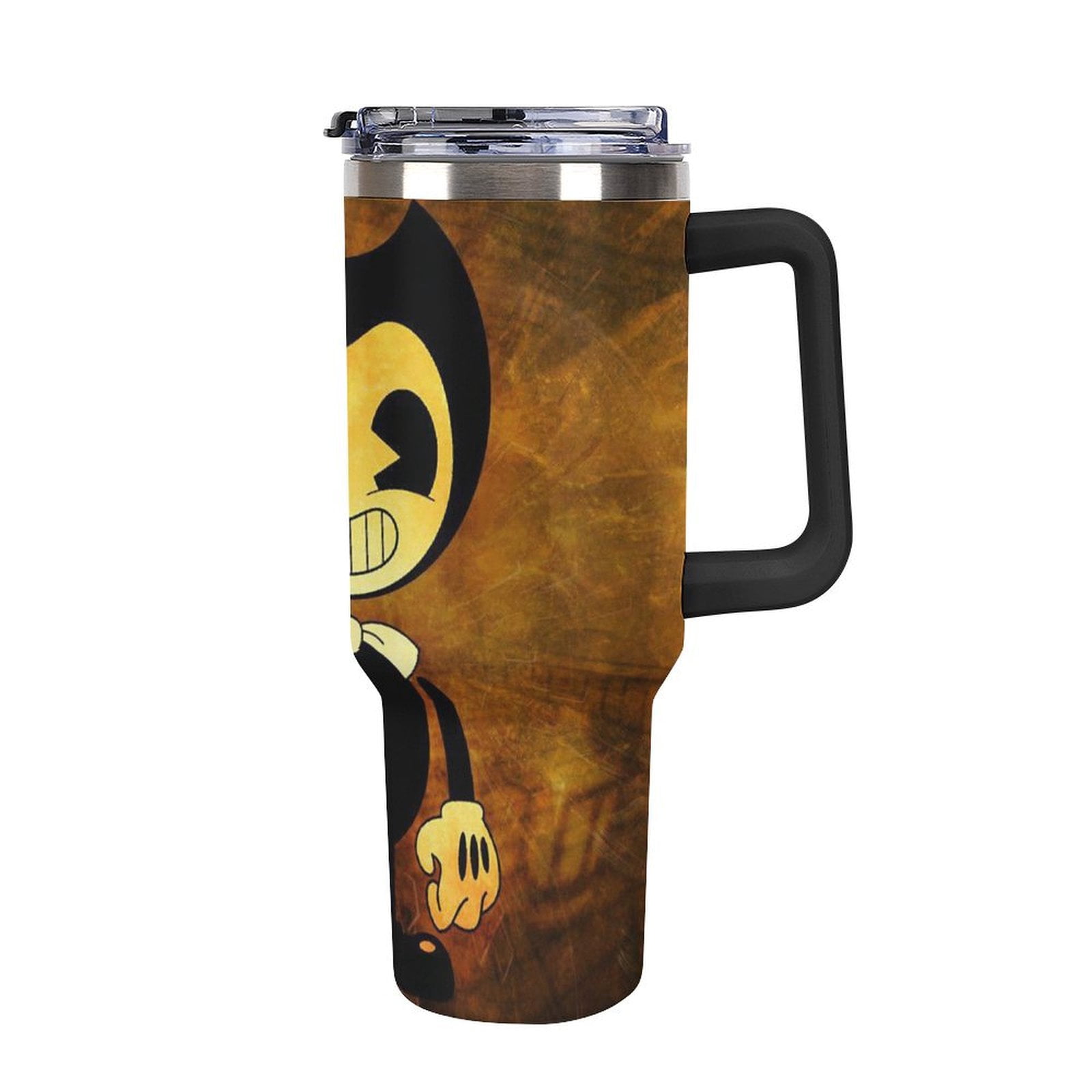 Bendy And The Ink Machine 40 Oz Water Bottle with Handle & Flip Straw ...