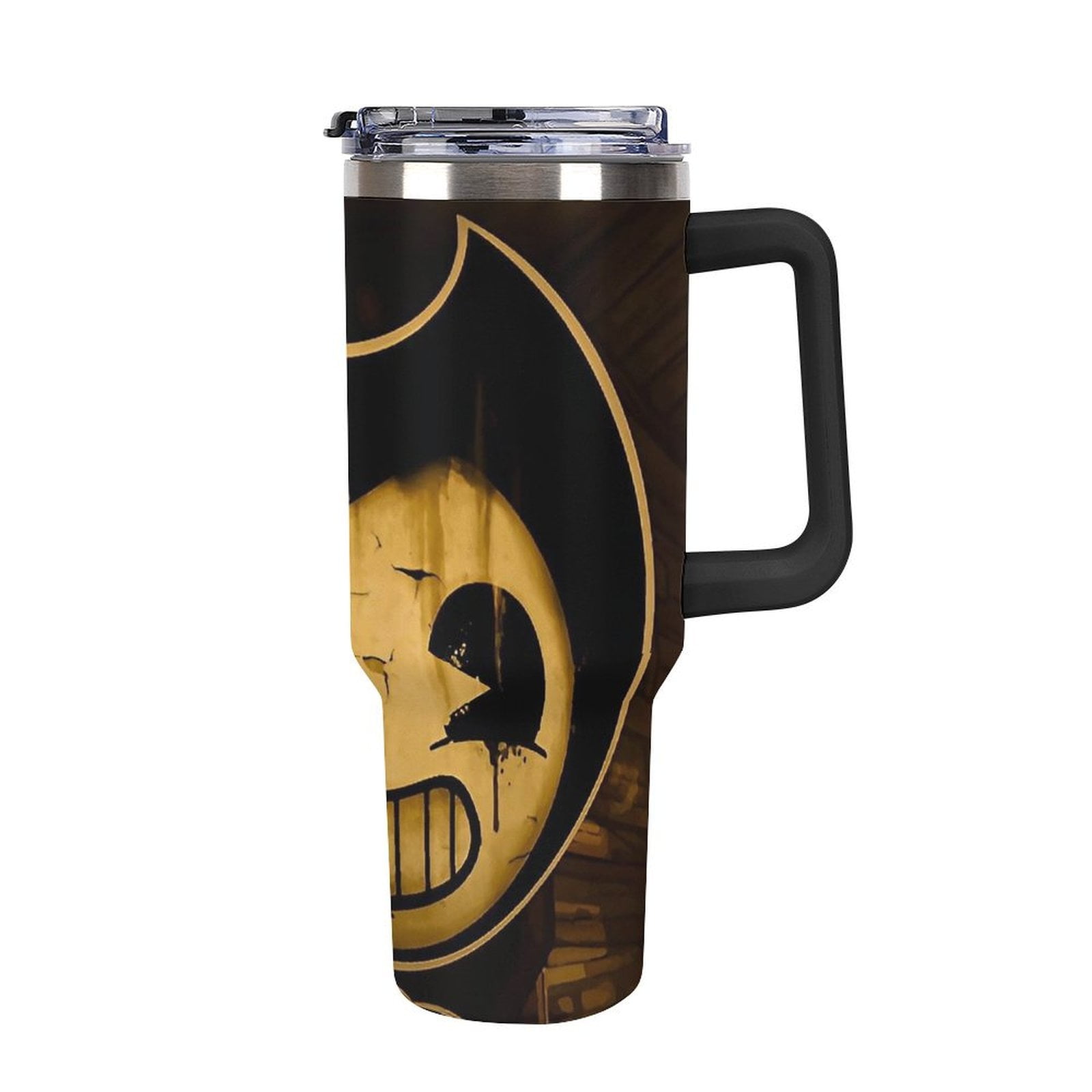 Bendy And The Ink Machine 40 Oz Water Bottle with Handle & Flip Straw ...