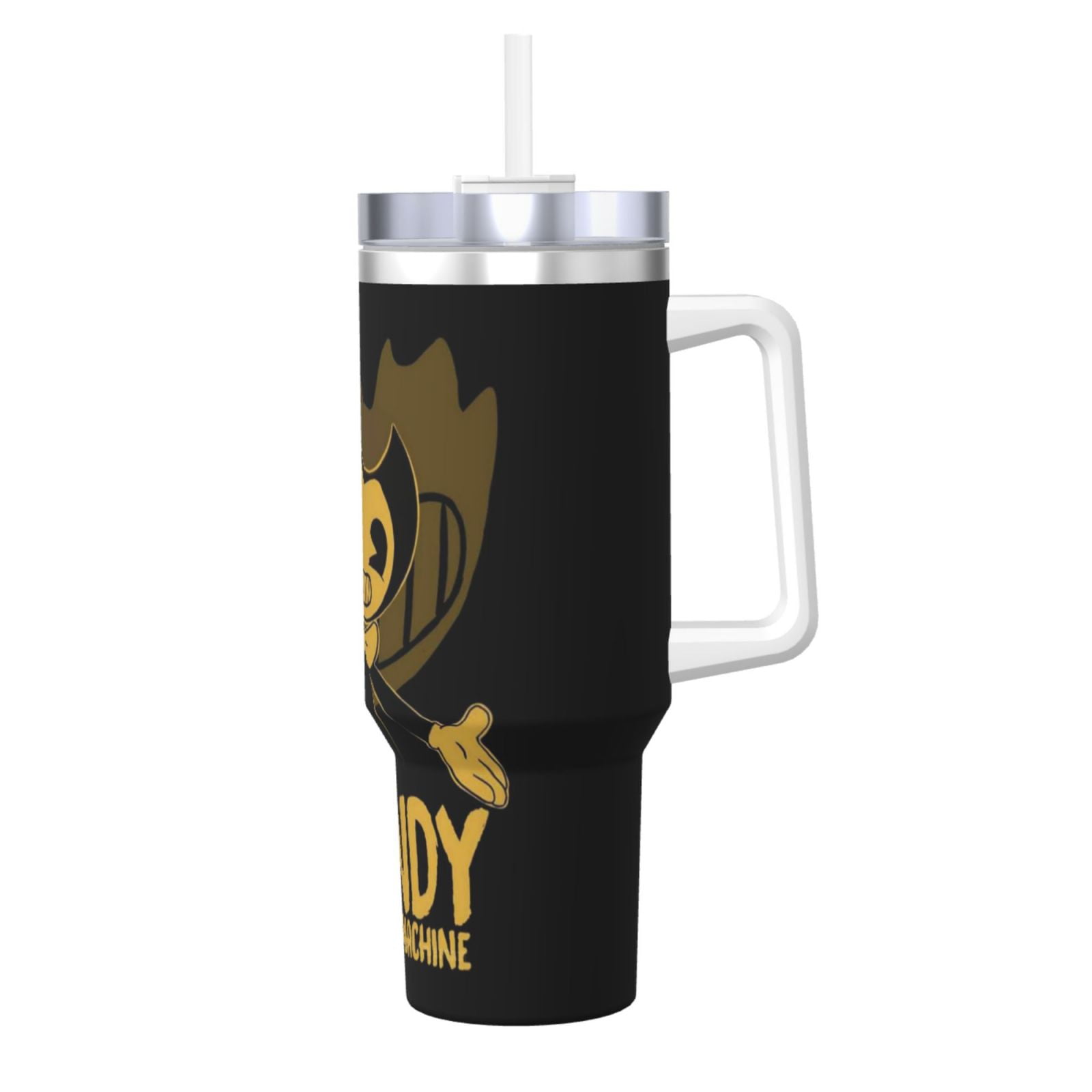 Bendy and The Ink Machine 40 oz Tumbler With Handle and Straw ...