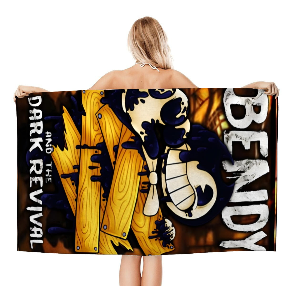 Bendy and the Ink Machine Beach Quick Drying Towel, durable, fast ...