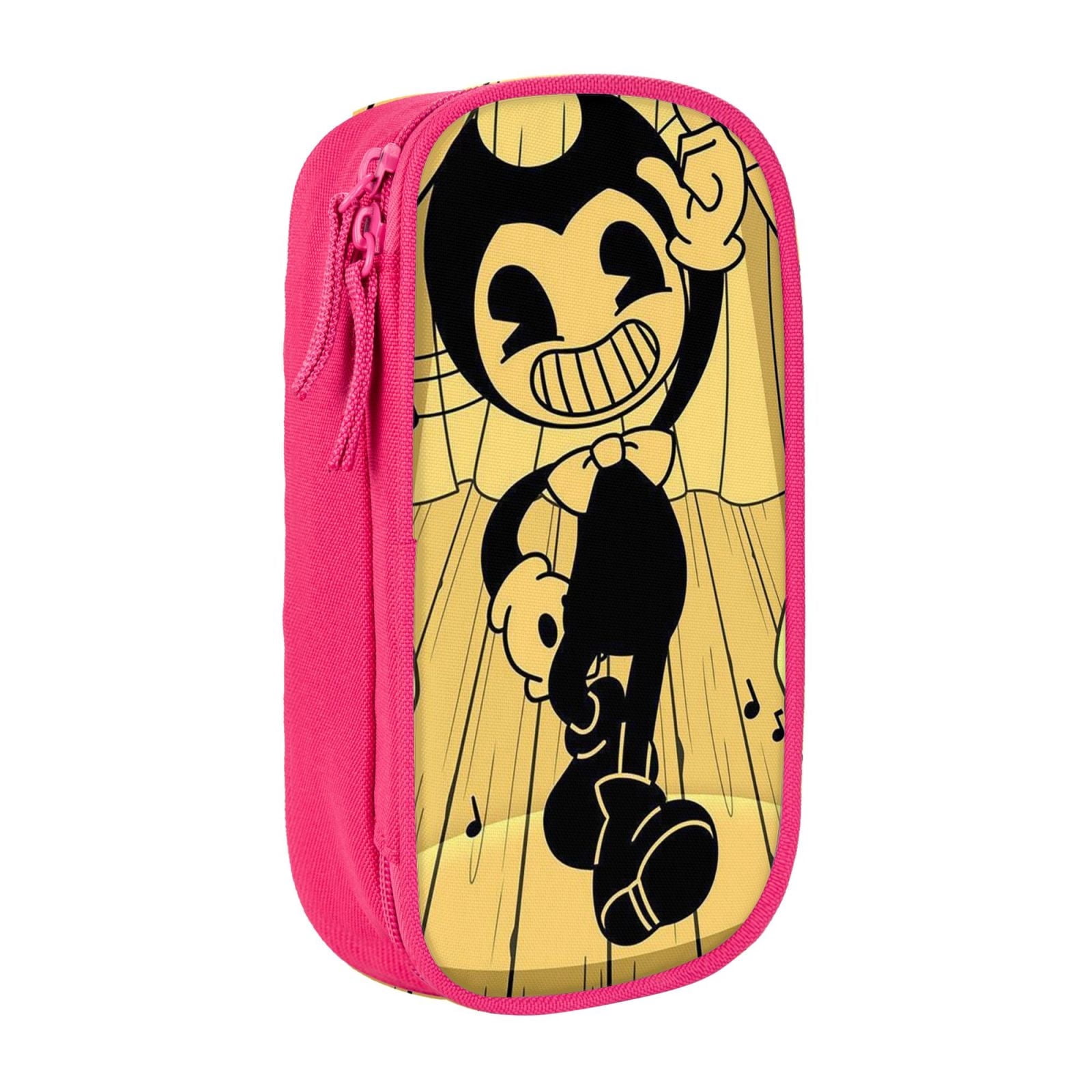 Bendy and The Ink Machine Big Capacity Pencil Case, Aesthetic Pen Pouch ...