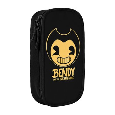 Bendy And The Ink Machine Big Capacity Pencil Case, Large Pencil Pouch ...