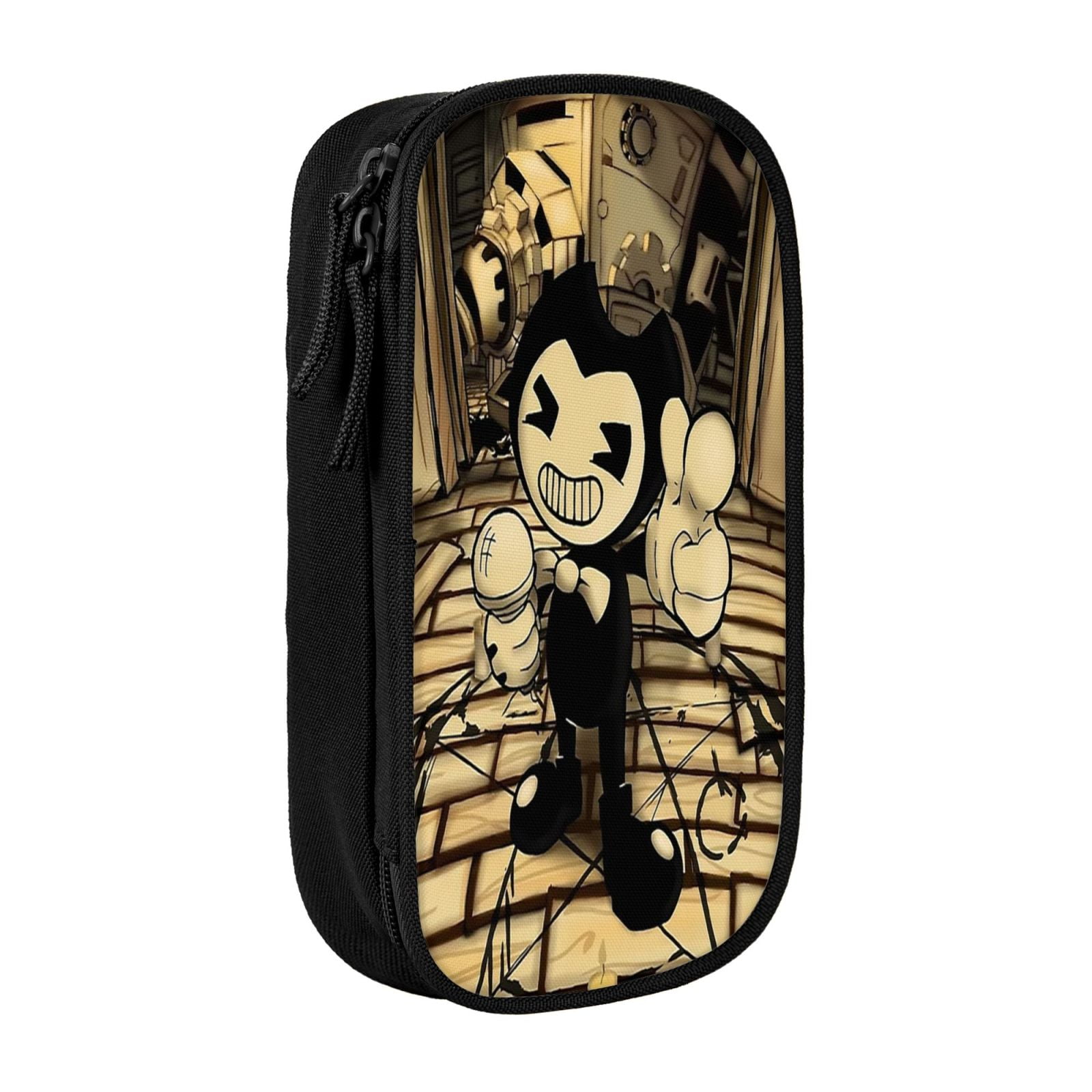 Bendy and The Ink Machine Big Capacity Pencil Case, Aesthetic Pen Pouch ...