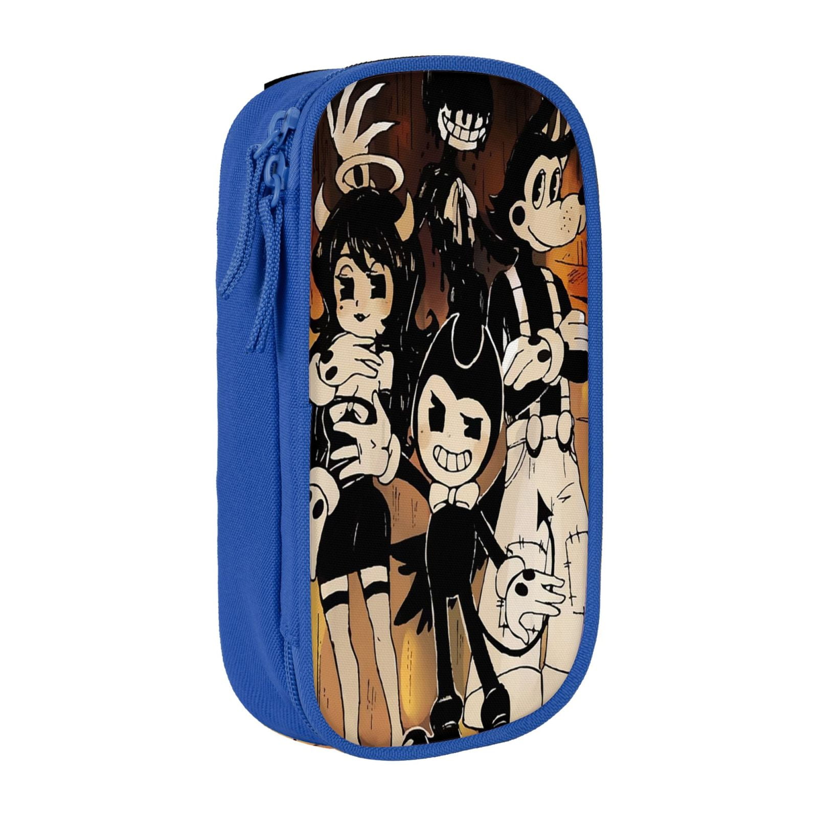 Bendy and The Ink Machine Big Capacity Pencil Case, Aesthetic Pen Pouch ...