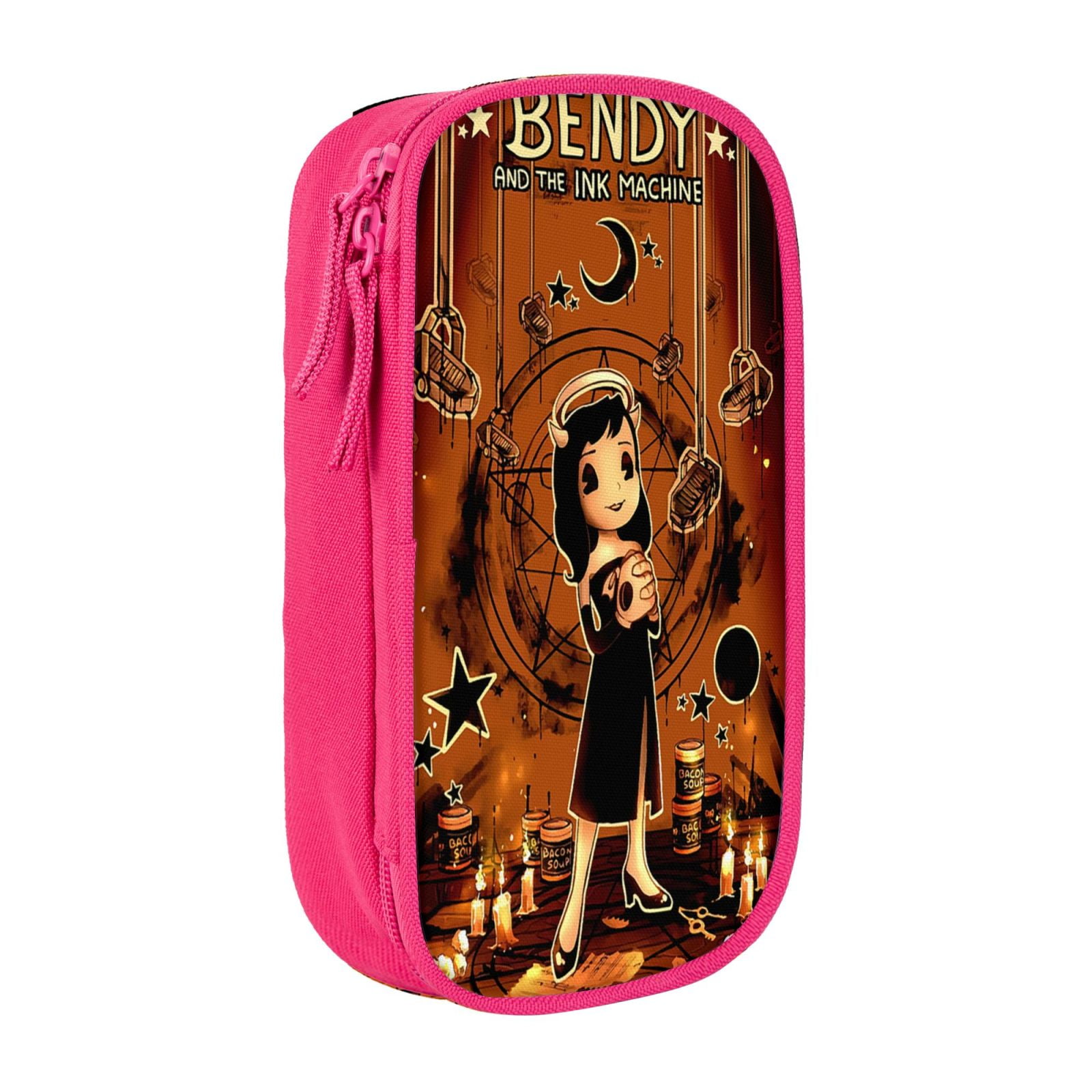 Bendy and The Ink Machine Big Capacity Pencil Case, Aesthetic Pen Pouch ...