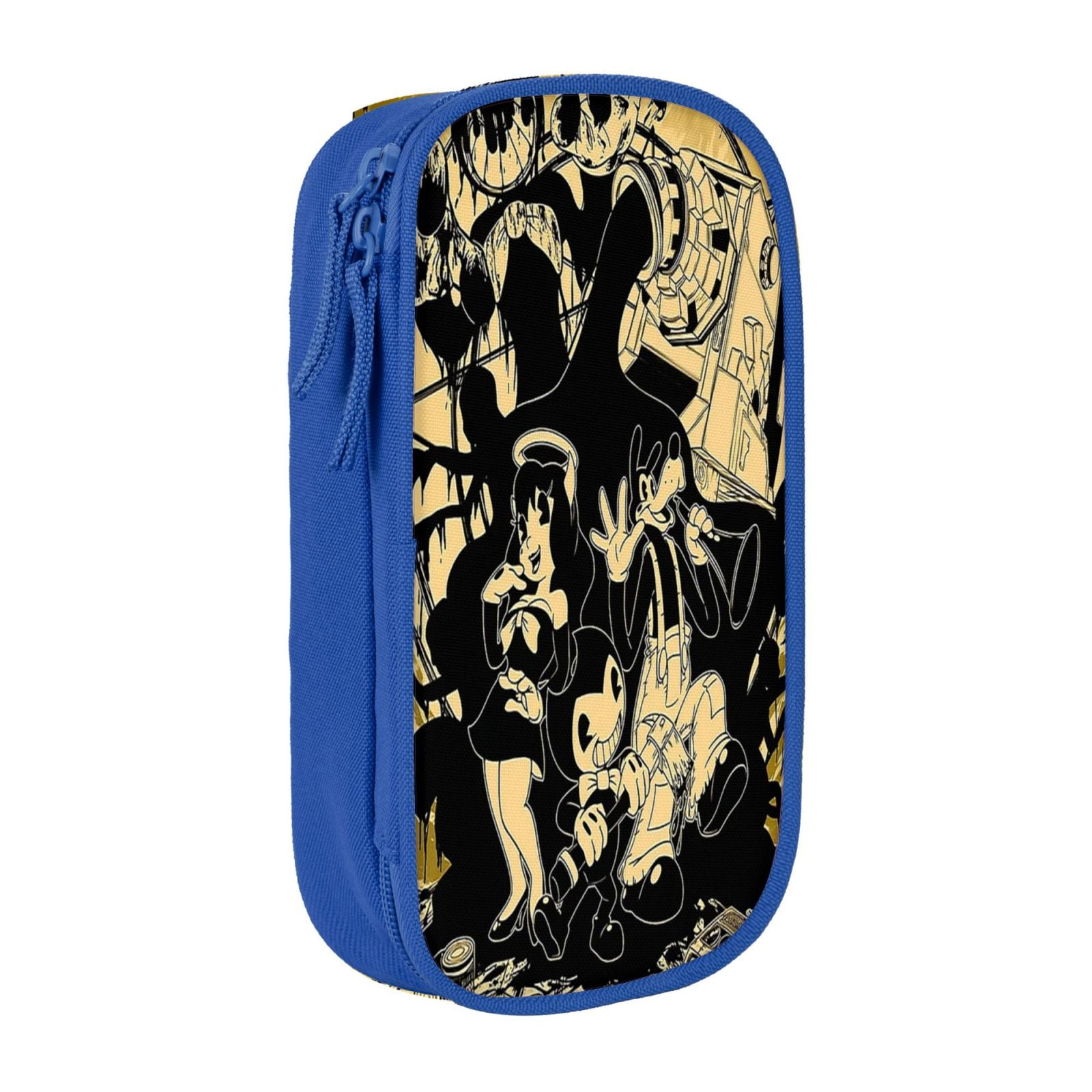 Bendy and The Ink Machine Big Capacity Pencil Case, Aesthetic Pen Pouch ...