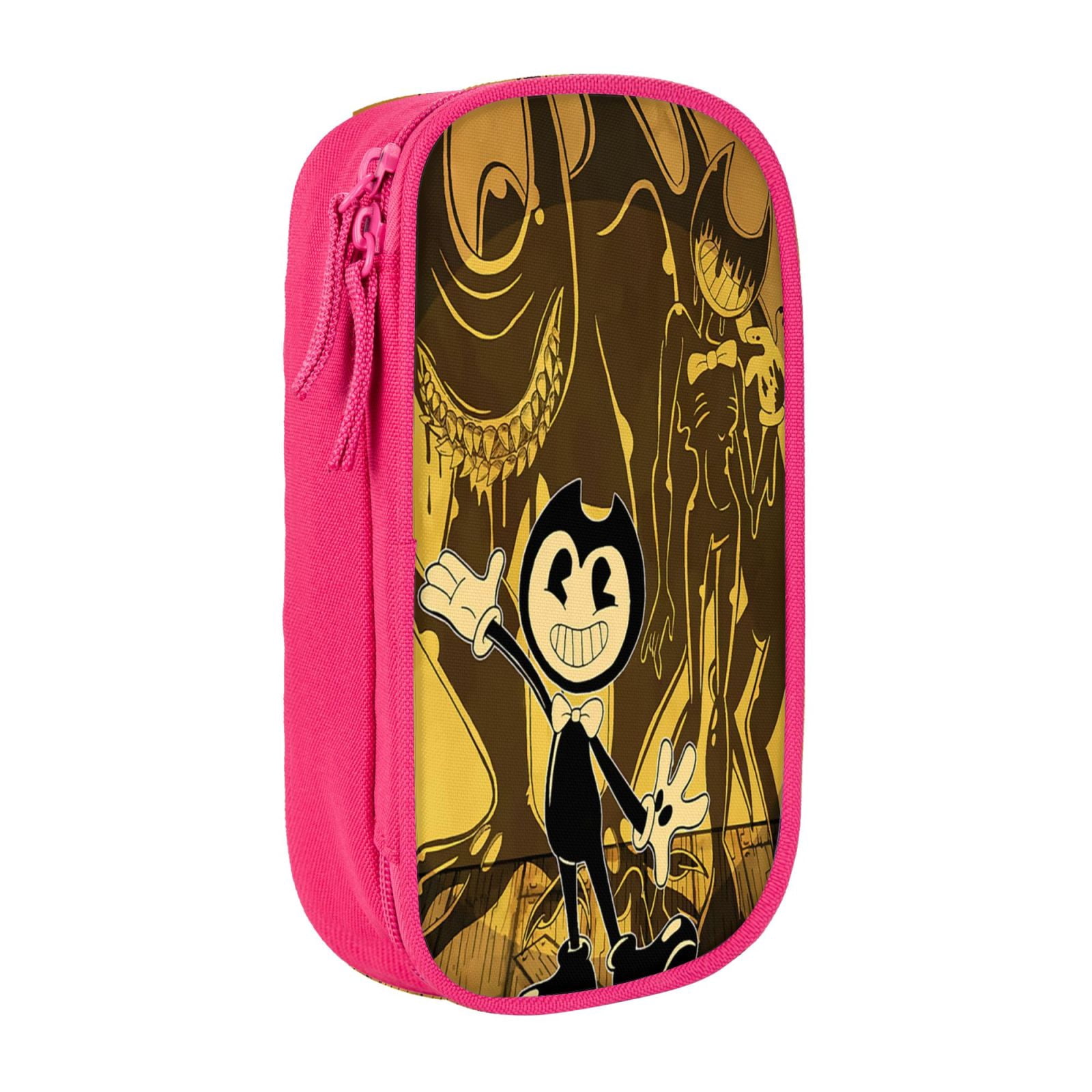 Bendy and The Ink Machine Big Capacity Pencil Case, Aesthetic Pen Pouch ...