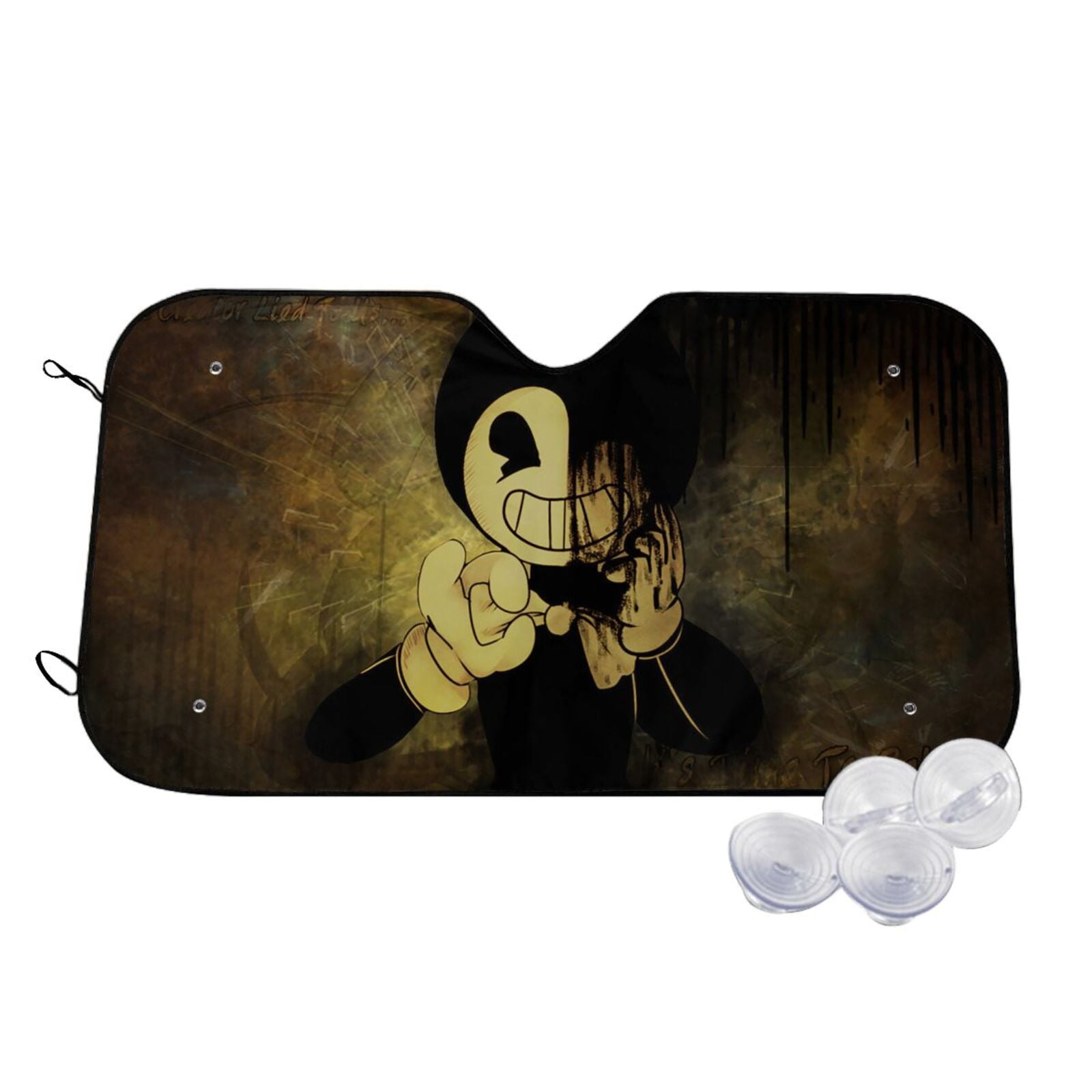 Bendy and The Ink Machine Car Windshield Sun Shade, Foldable Sun Shade ...