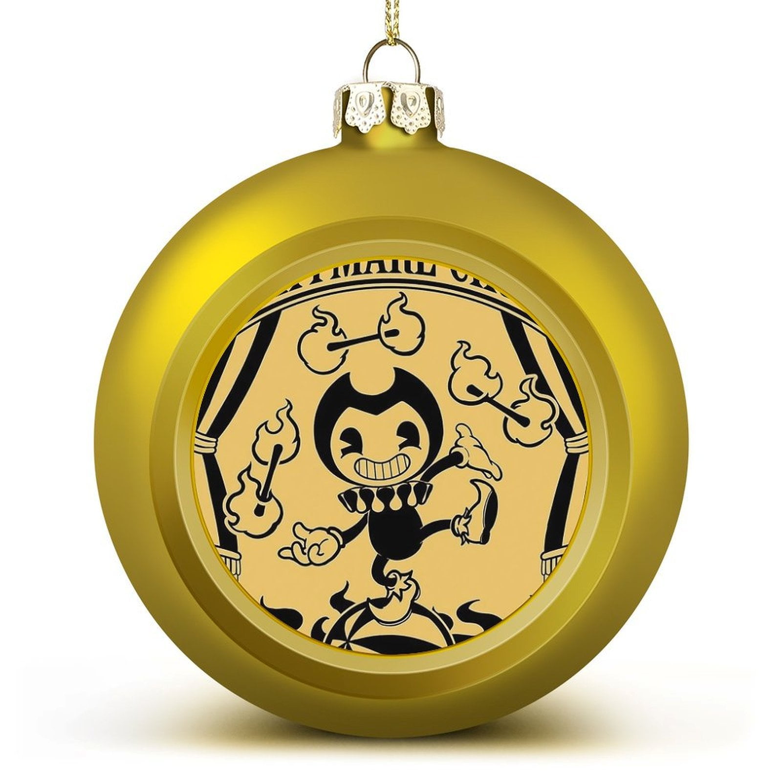 Bendy And The Ink Machine Christmas Ball Ornaments, 2.4 Inch Christmas Tree Decorations, Hanging ...