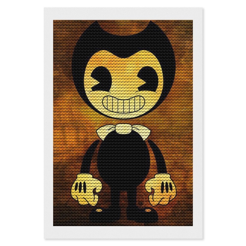 Bendy And The Ink Machine Diamond Art Kits for Adults 5D Diamond Art ...