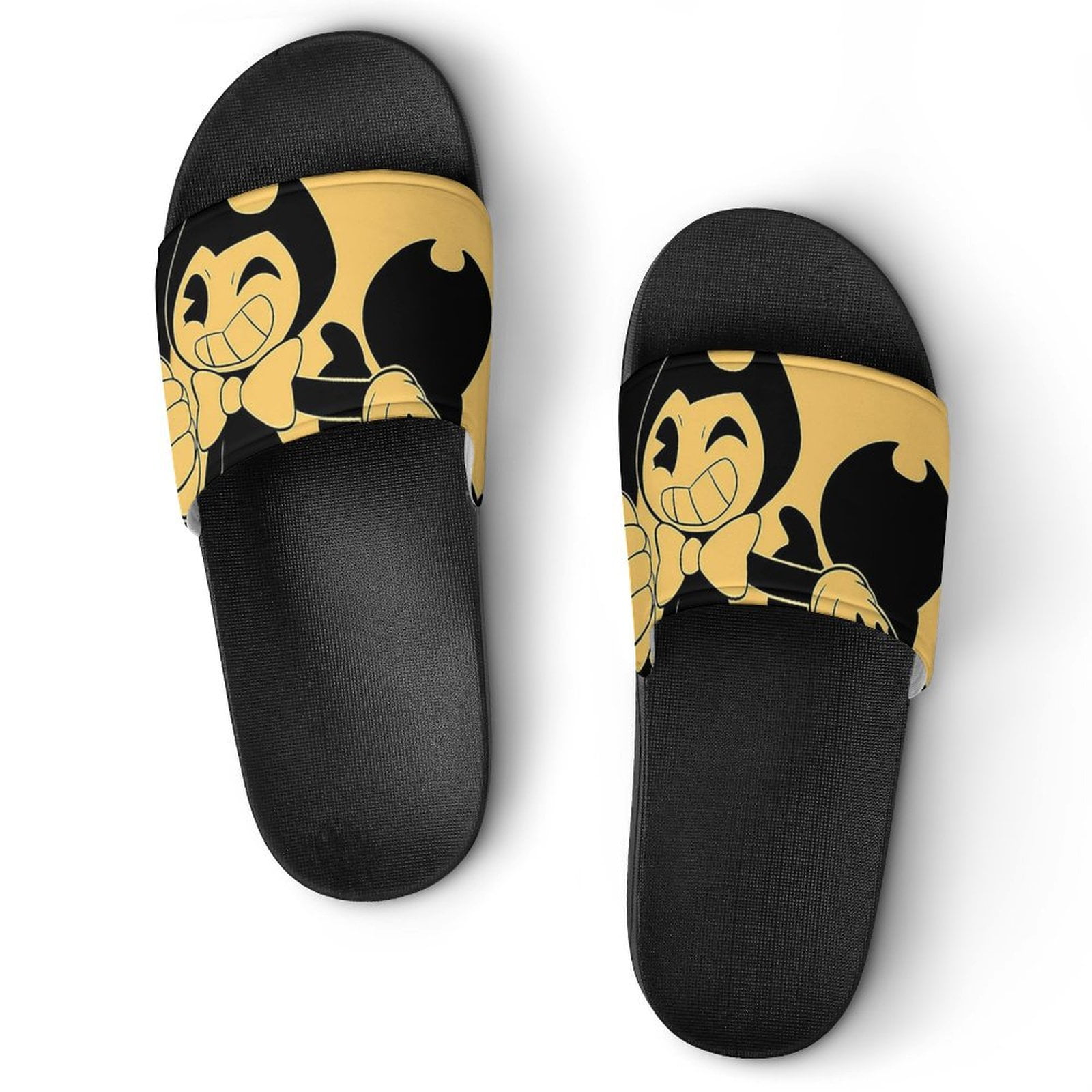 Bendy And The Ink Machine Home Slippers Slide Sandals, Casual Pool ...