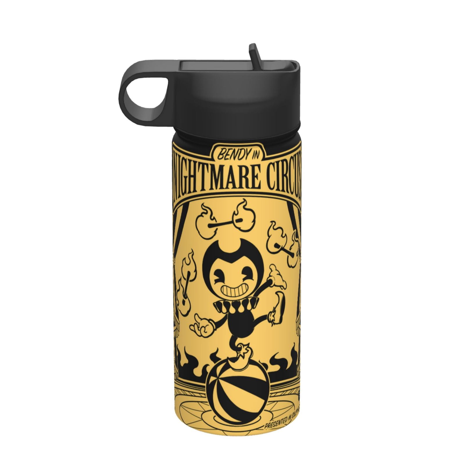 Bendy And The Ink Machine Insulated Stainless Steel Wide Mouth Water ...