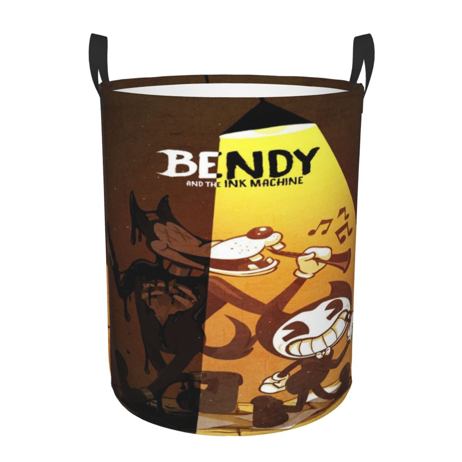Bendy And The Ink Machine Large Laundry Basket With Handle, Collapsible ...