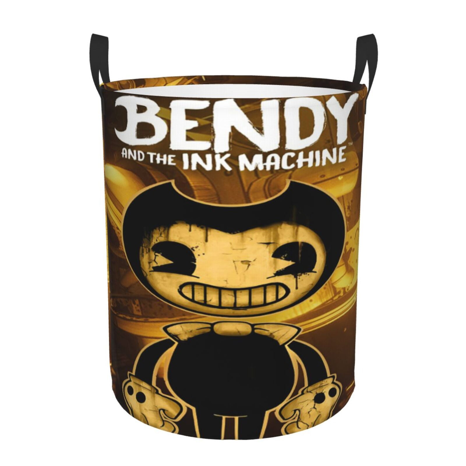 Bendy And The Ink Machine Large Laundry Basket With Handle, Collapsible ...