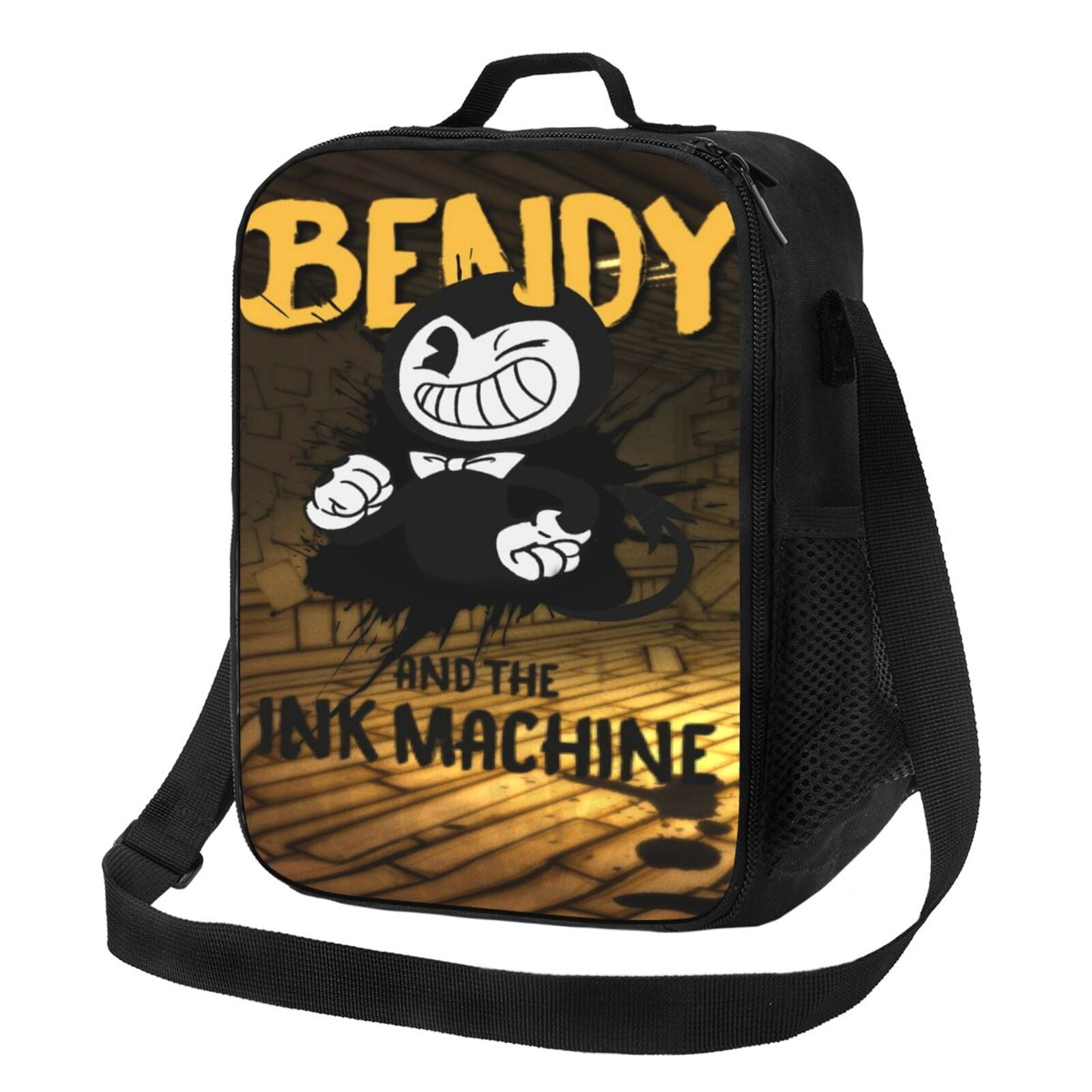 Bendy And The Ink Machine Lunch Bag Cartoon Insulated Lunch Box with ...