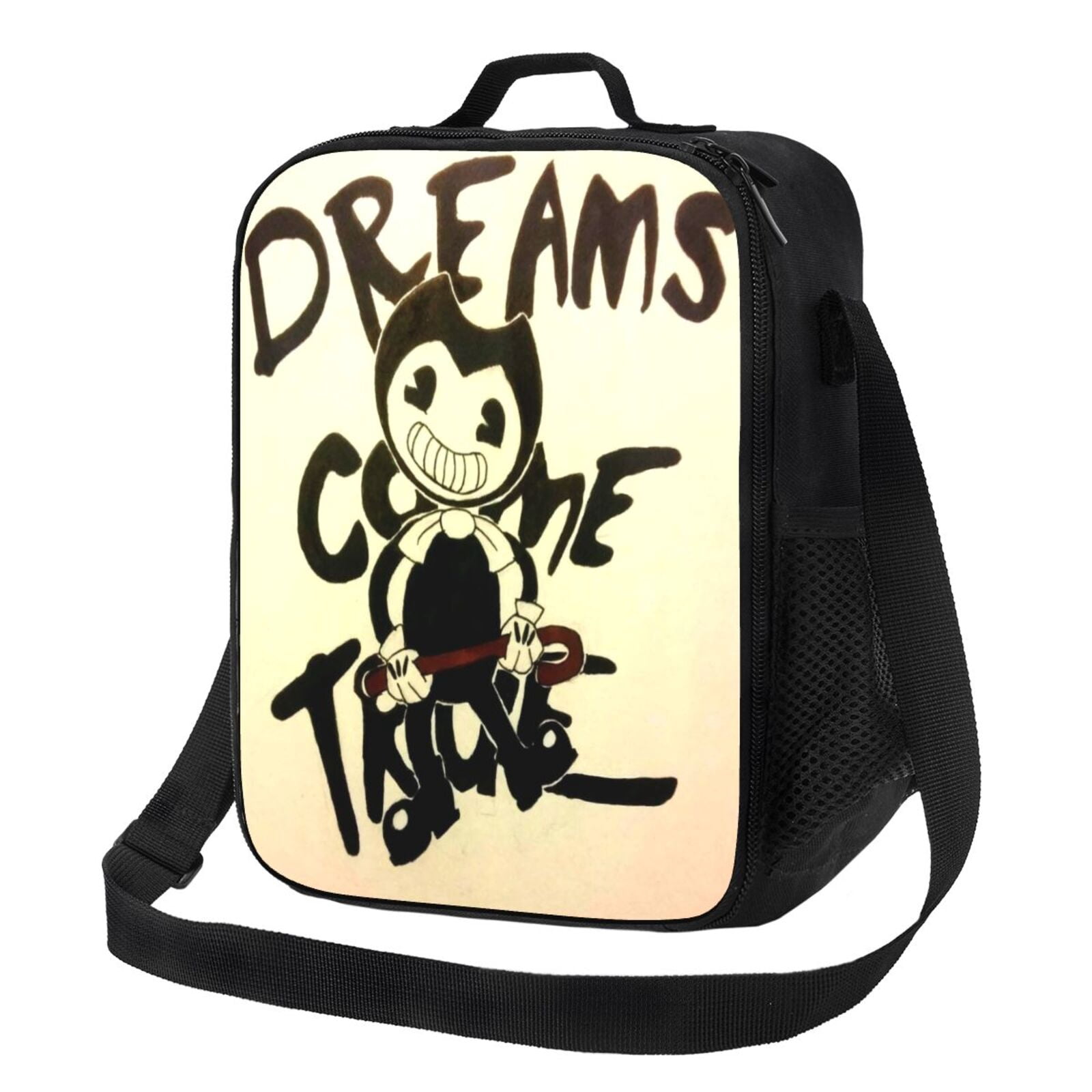 Bendy And The Ink Machine Lunch Bag Cartoon Insulated Lunch Box with ...