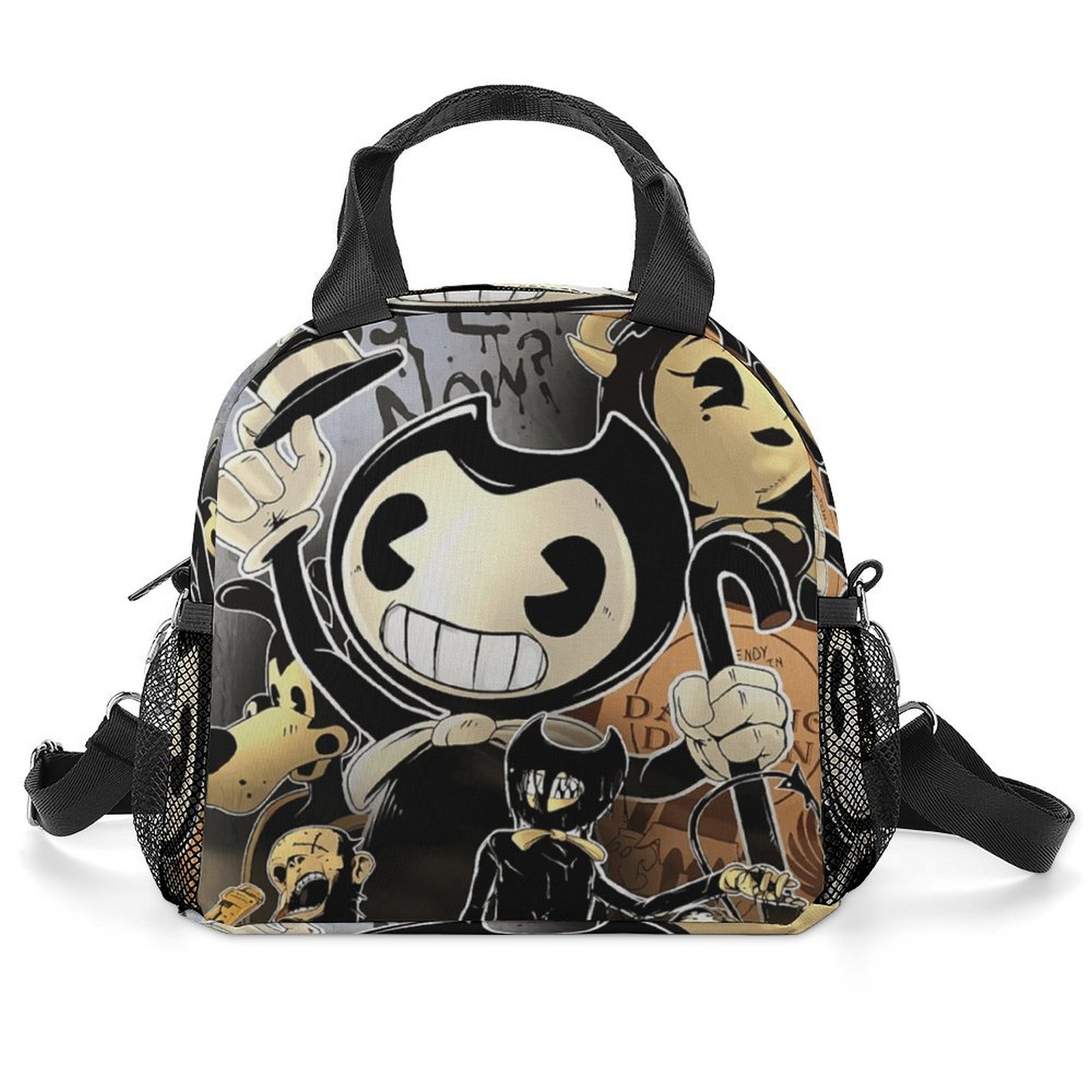 Bendy And The Ink Machine Lunch Bag, Insulated Lunch Box Large Capacity ...