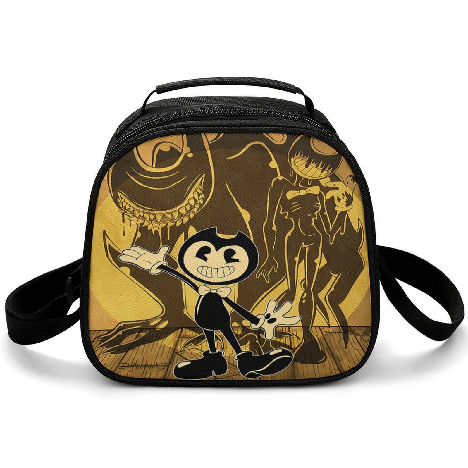 Bendy And The Ink Machine Lunch Bag, Insulated Lunch Box Large Capacity ...