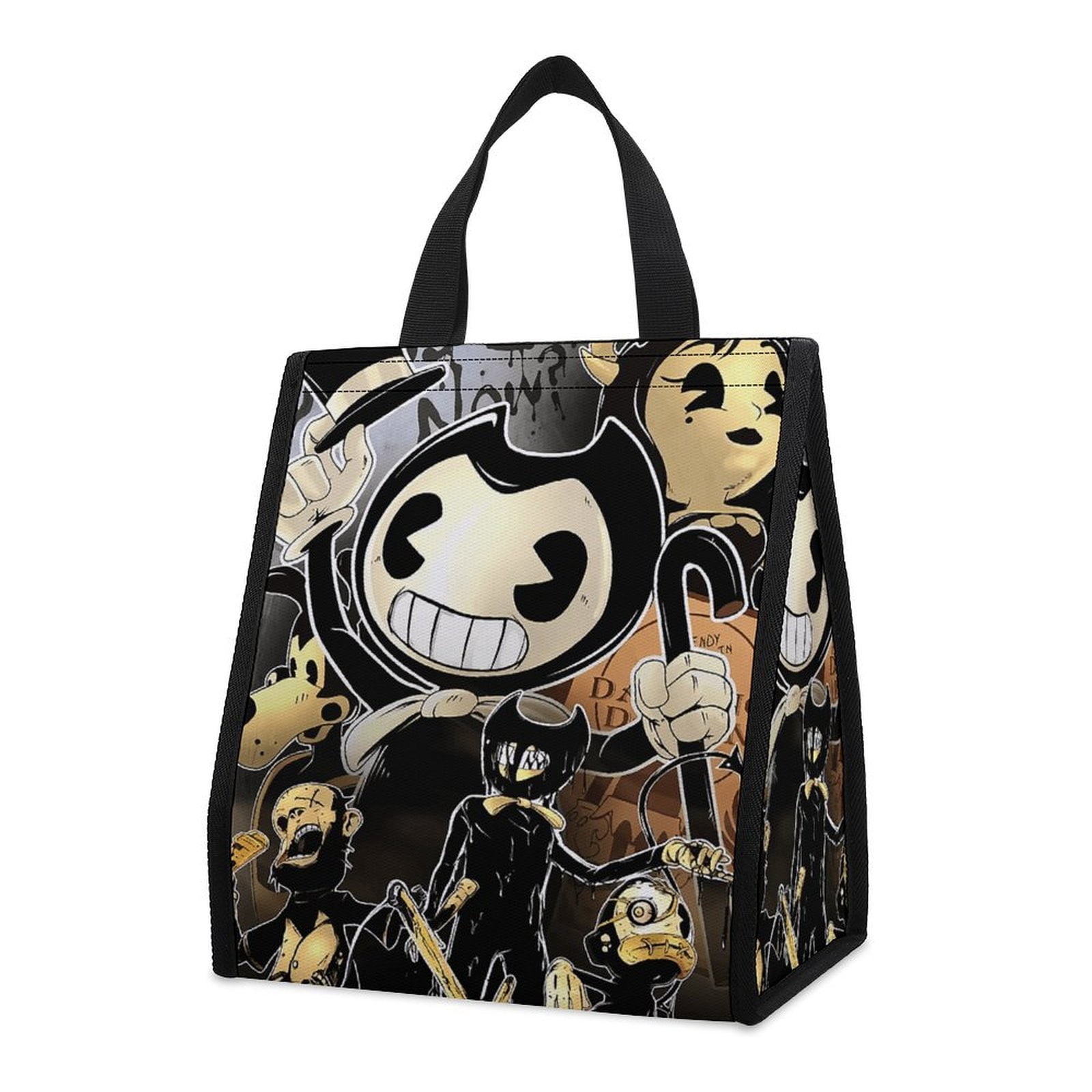 Bendy And The Ink Machine Lunch Bag, Insulated Lunch Box Large Capacity ...