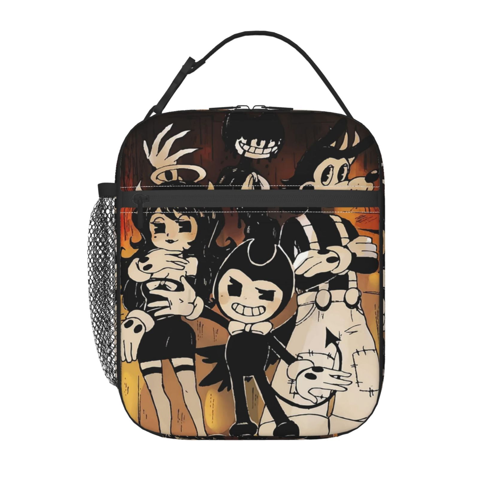 Bendy And The Ink Machine Lunch Bag, Insulated Lunch Box Large Capacity ...