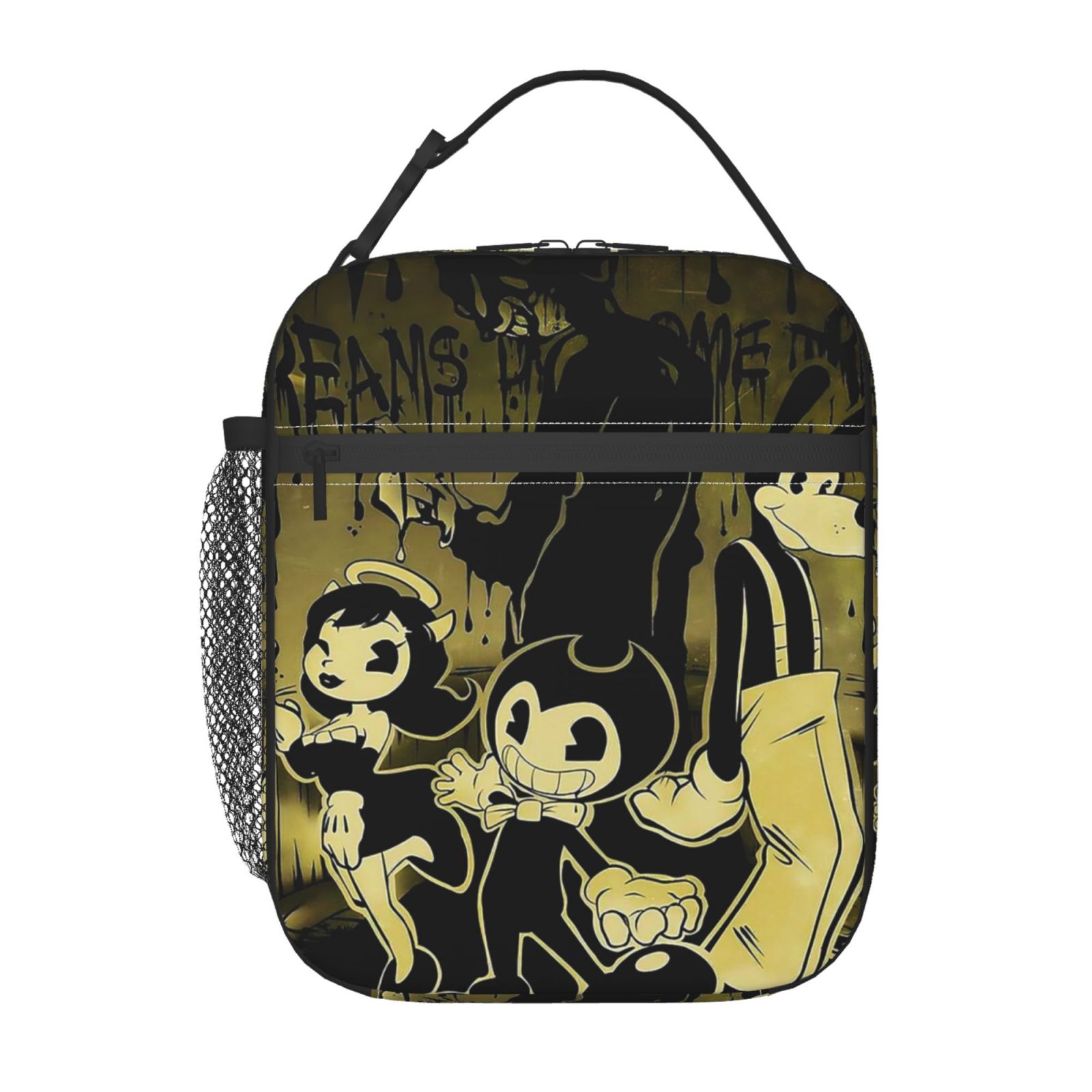 Bendy And The Ink Machine Lunch Bag, Insulated Lunch Box Large Capacity ...