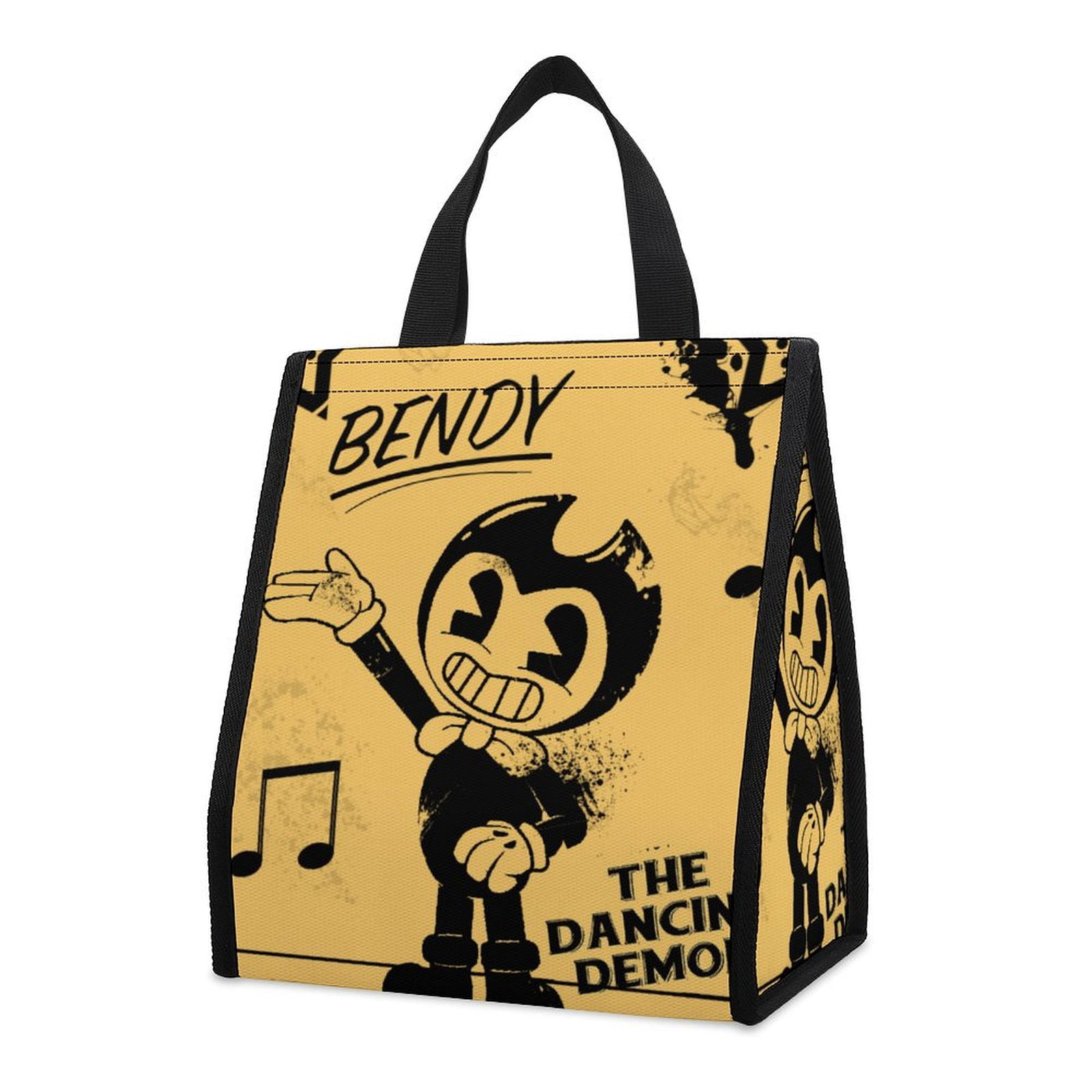 Bendy And The Ink Machine Lunch Bag, Insulated Lunch Box Large Capacity ...
