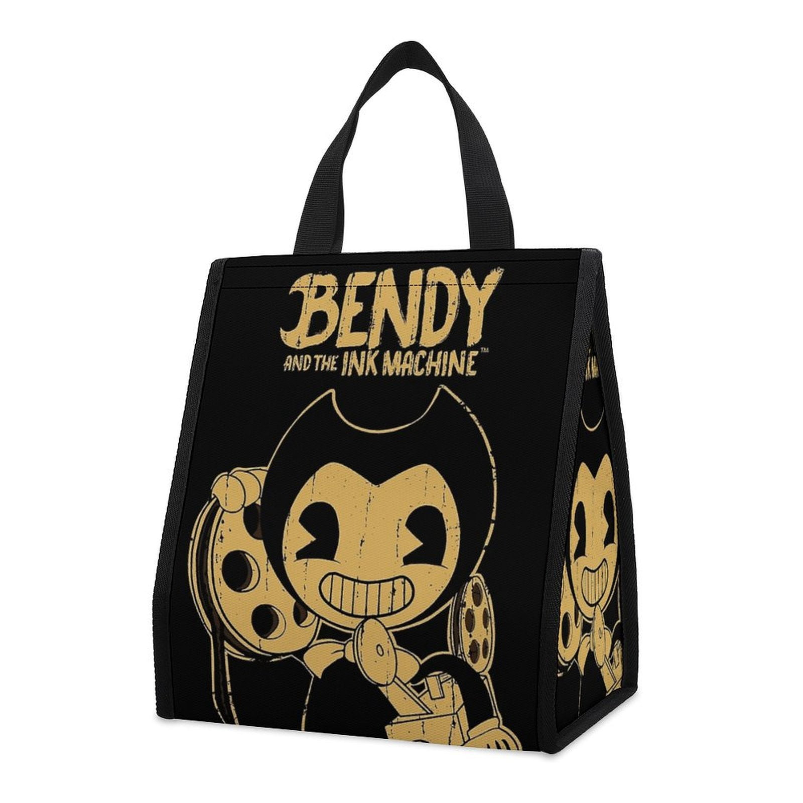 Bendy And The Ink Machine Lunch Bag, Insulated Lunch Box Large Capacity ...