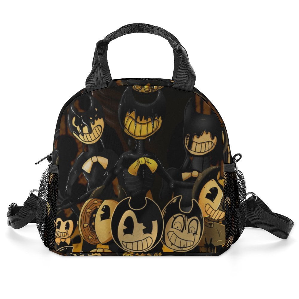 Bendy And The Ink Machine Lunch Bag, Insulated Lunch Box Large Capacity ...
