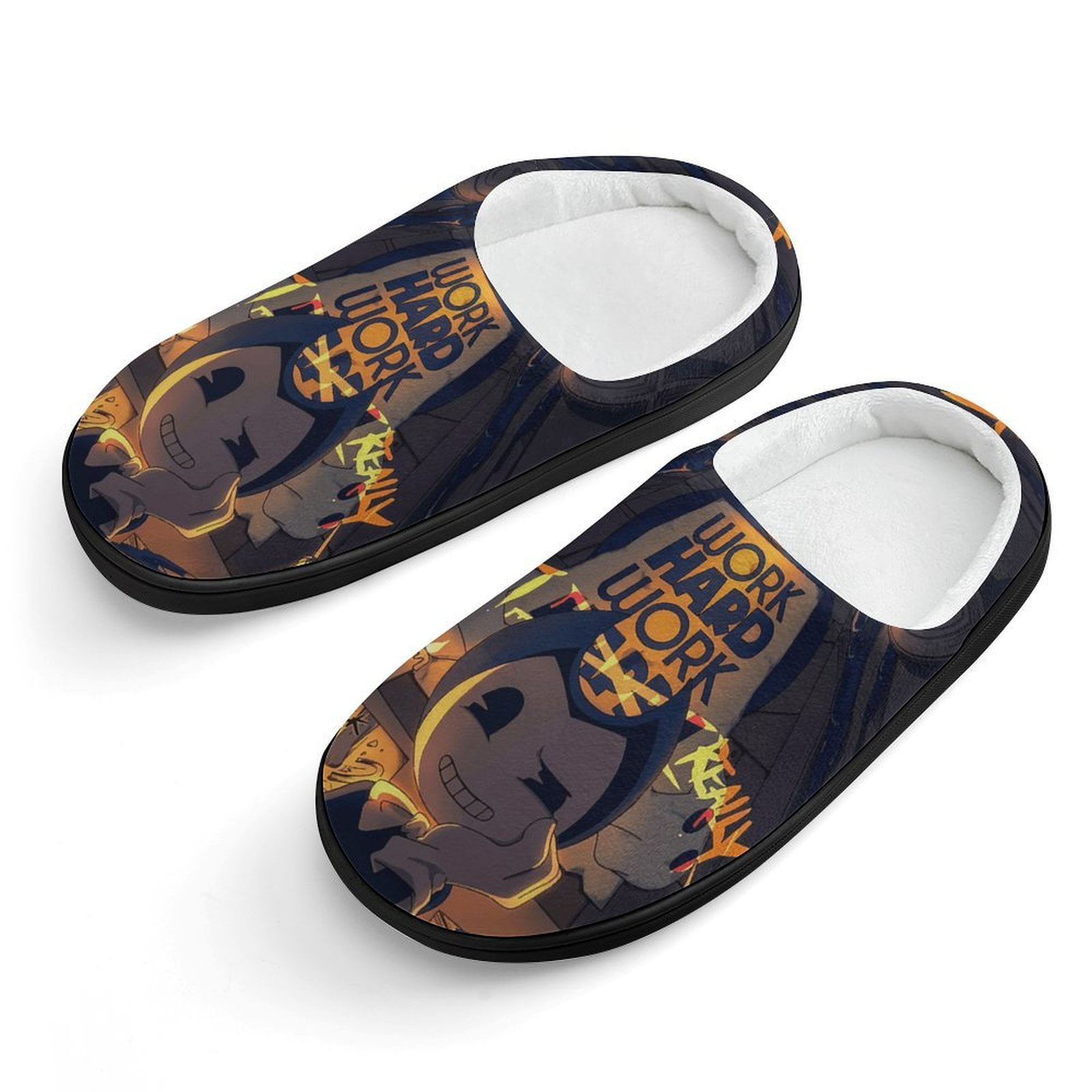 Bendy And The Ink Machine Slippers for Kids, Cute Soft Plush Anti-slip ...