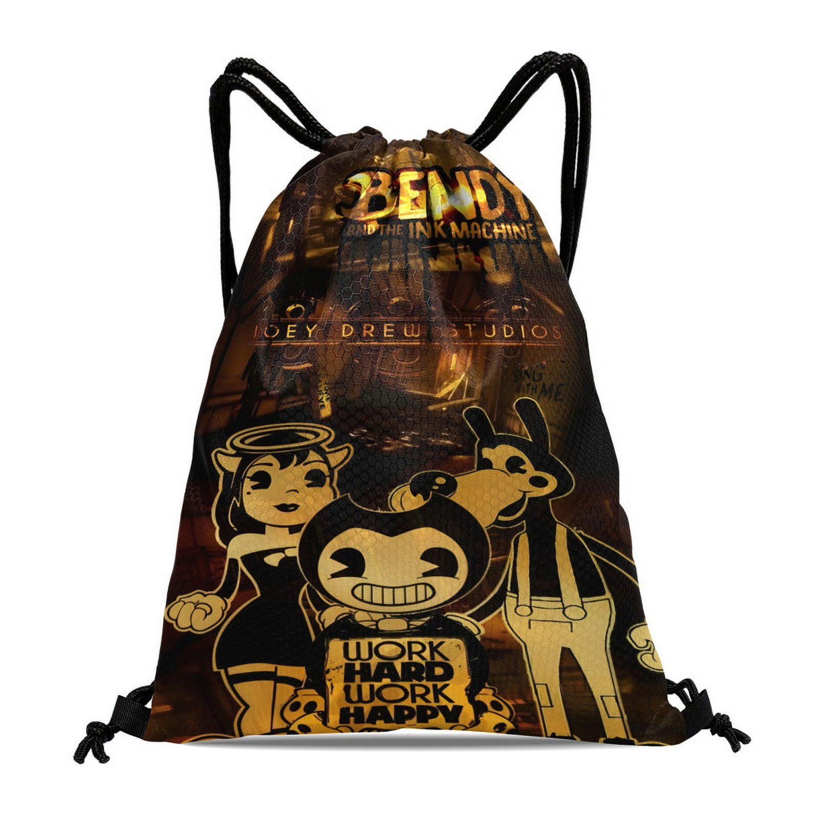 Bendy and the Ink Machine canvas Tote Bag for Women Aesthetic Cute Cat ...