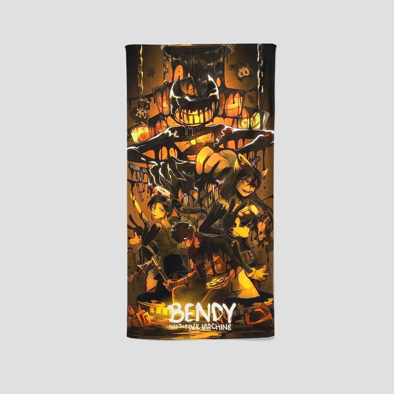 Bendy and the Ink Machine has designed a distinctive single-sided towel ...