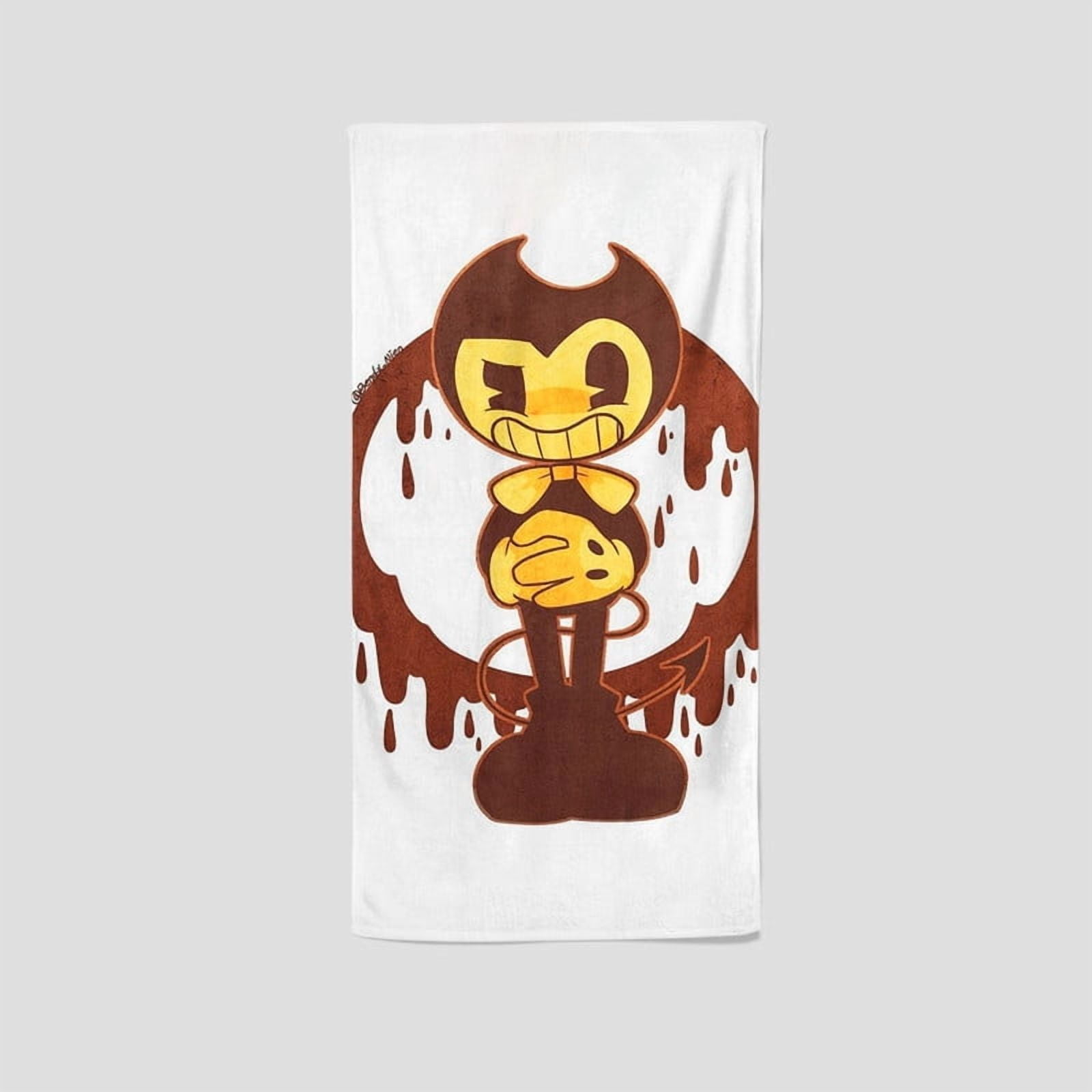 Bendy and the Ink Machine's towel features a unique design, making it ...
