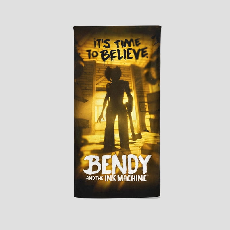 Bendy and the Ink Machine's towel stands out with its unique style ...