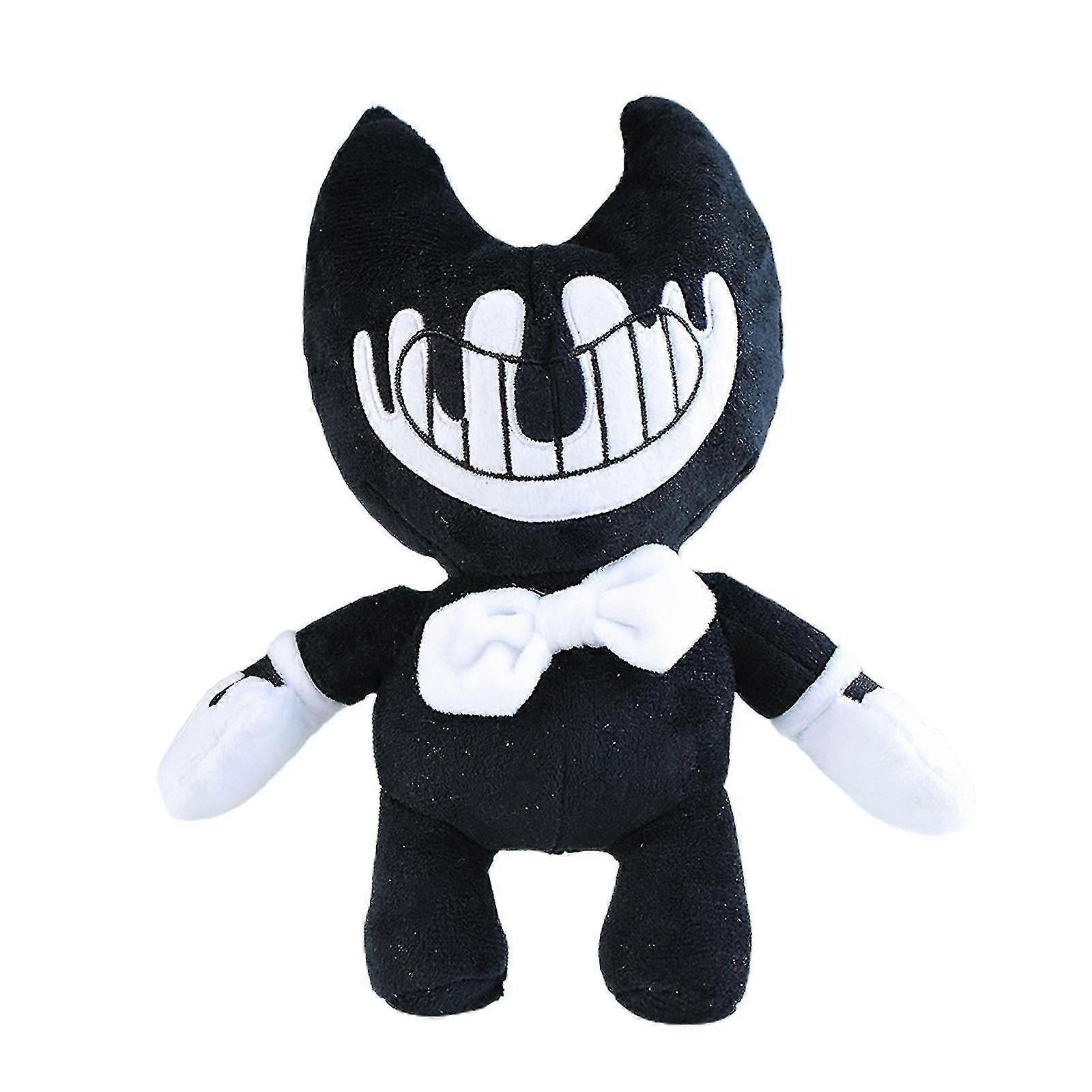 Bendy Plush 11.8in Black White Bendy And The Ink Machine Stuffed Toy ...